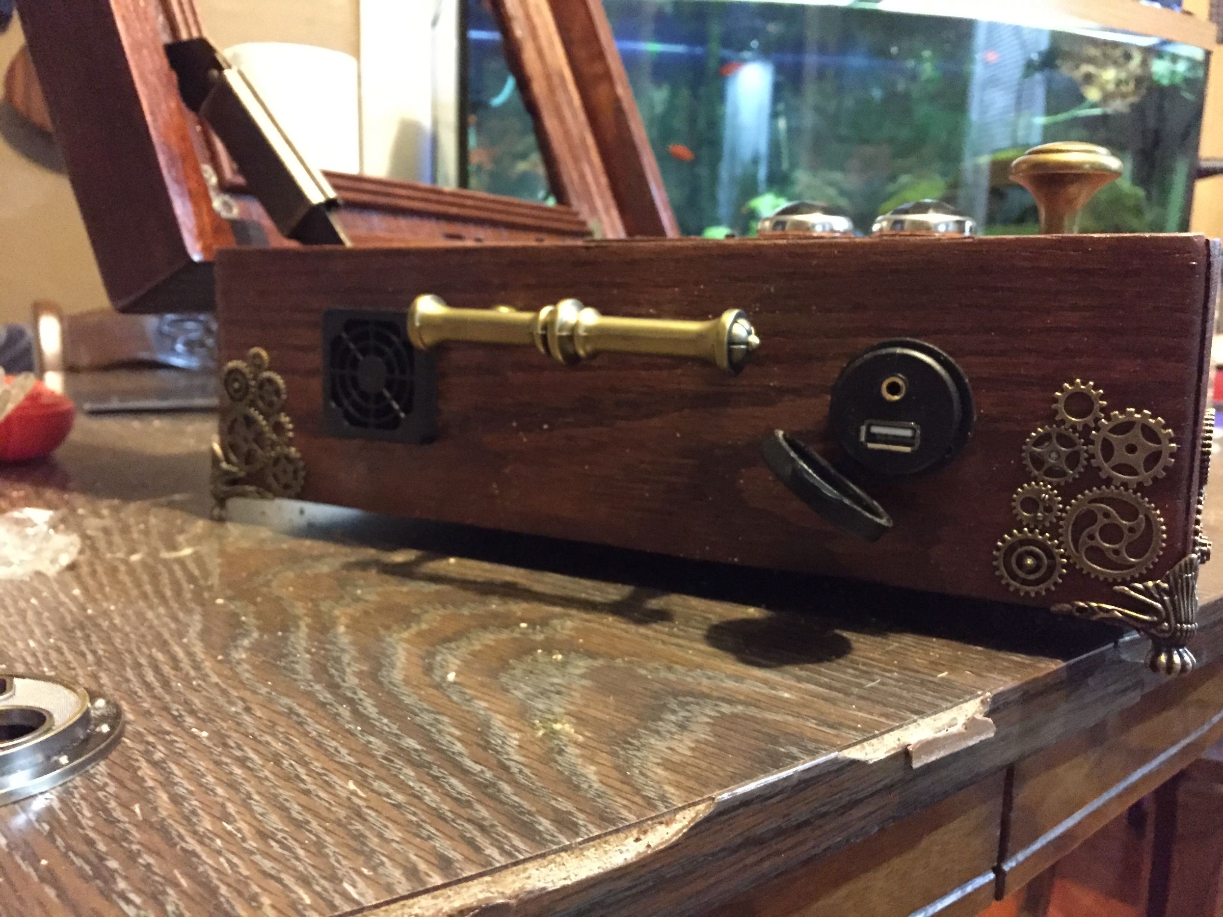 Steampunk Raspberry Pi Laptop : 7 Steps (with Pictures) - Instructables