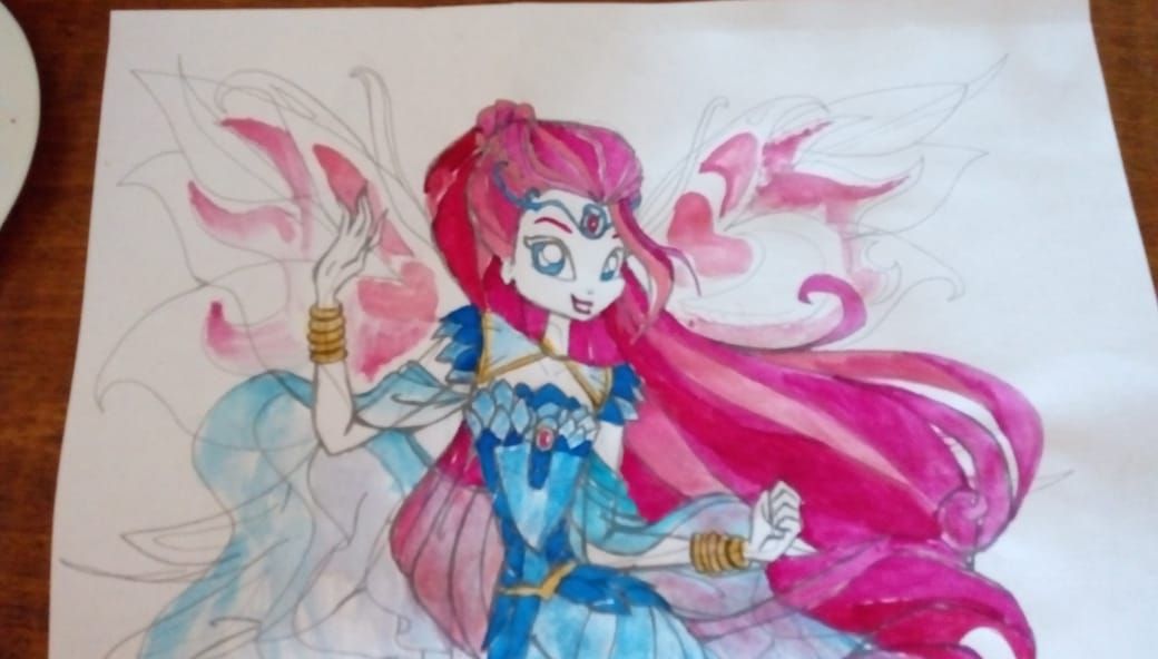 How to Draw Bloom ( Winx Club ) - Bloomix Transformation : 10 Steps ...