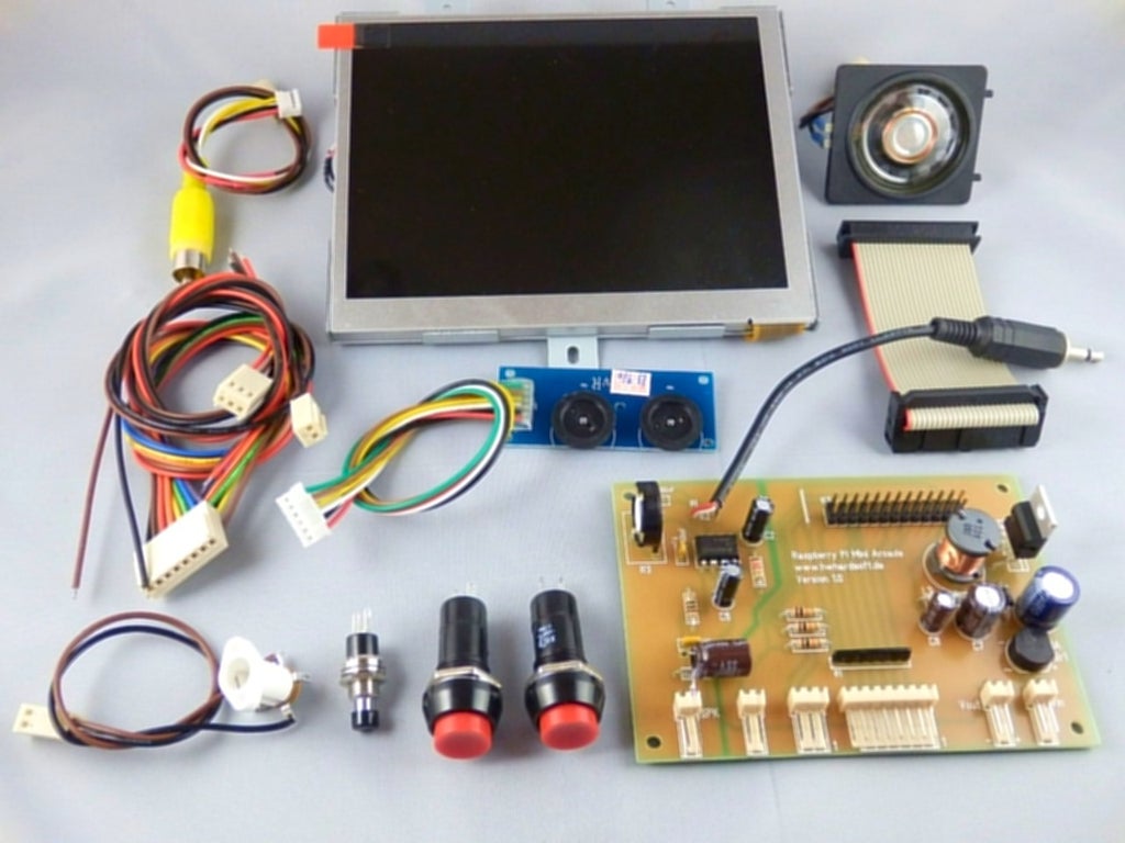 Raspberry Pi-based Mini Arcade Cabinet - Instructables