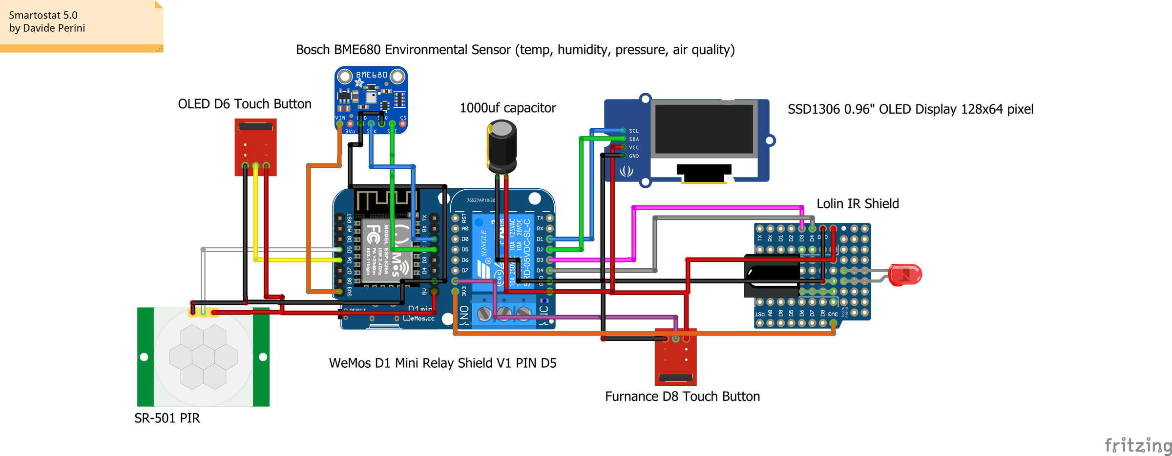 DIY Smart Thermostat : 3 Steps - Instructables