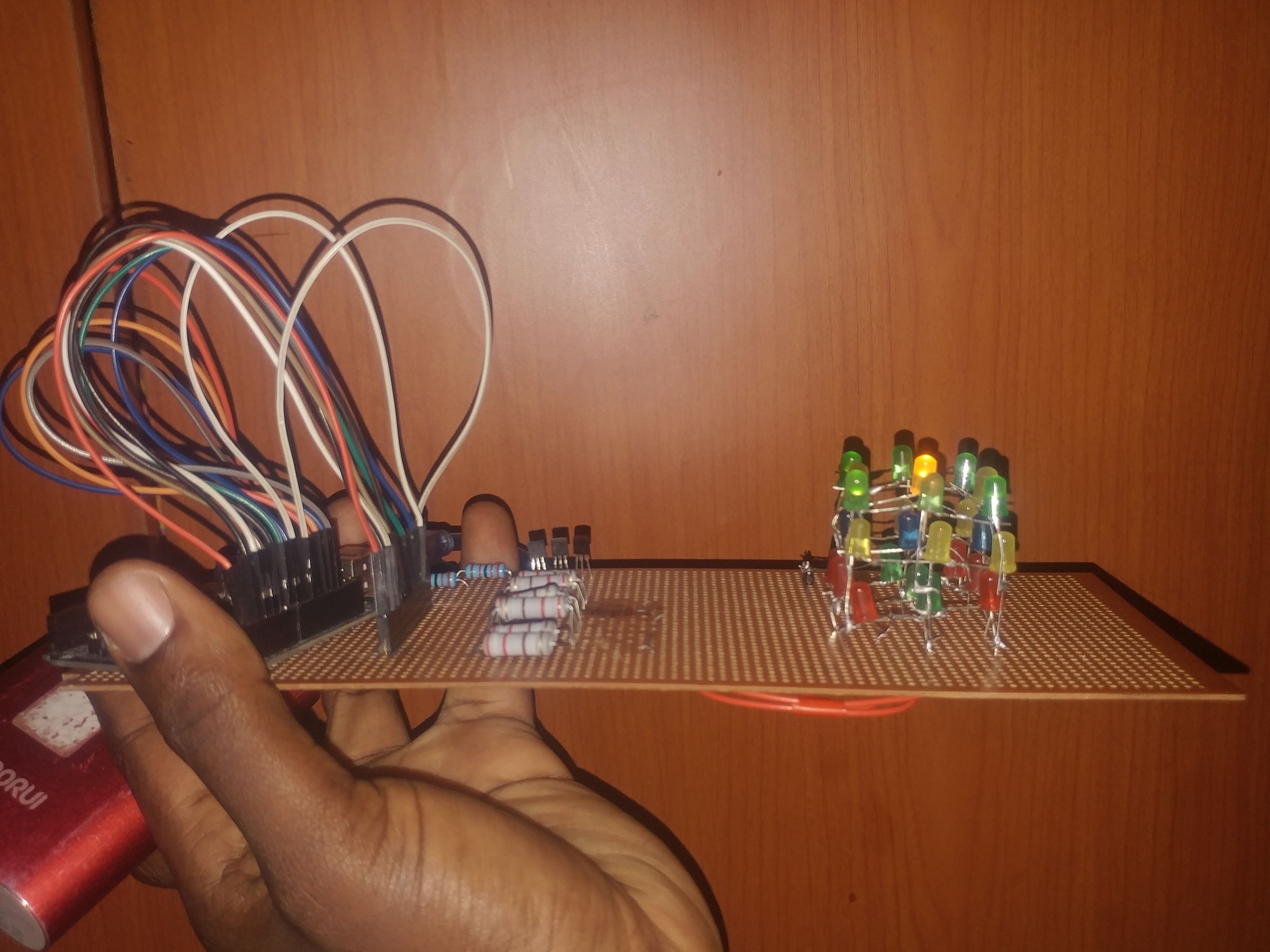 Making an Arduino 3X3 LED Cube in Less Than 30 Minutes : 8 Steps ...