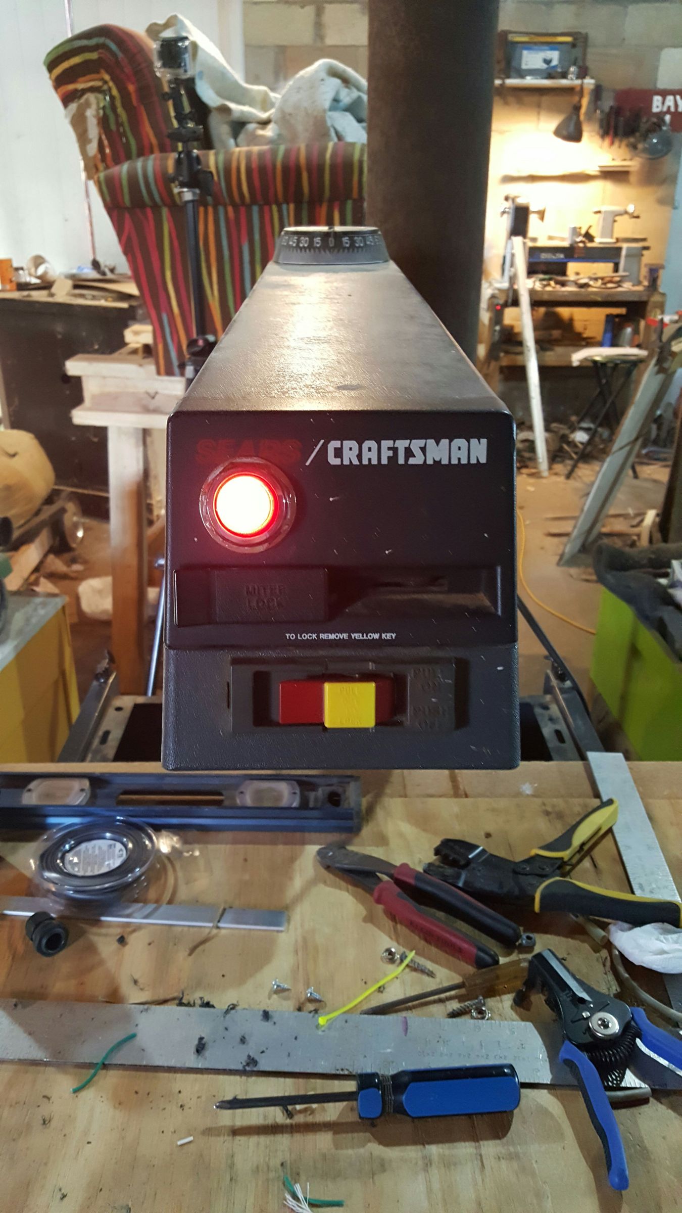 Adding a Power Lamp to a Stationary Tool : 5 Steps (with Pictures ...
