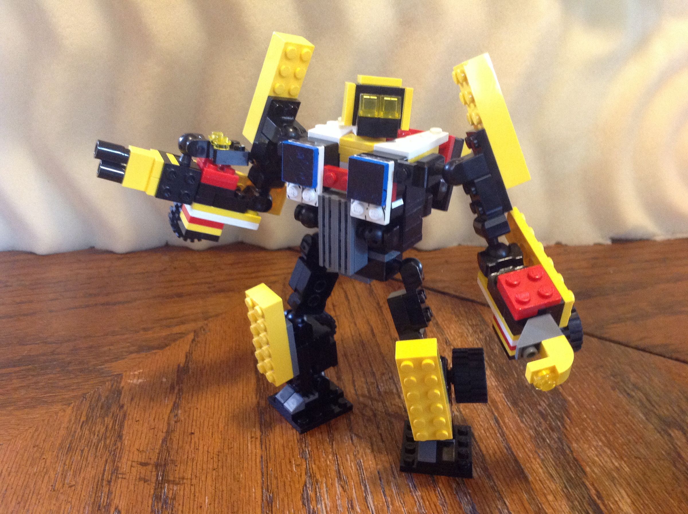 Lego Transformer: Huffer? a War for Cybertron Constructicon? You Decide ...