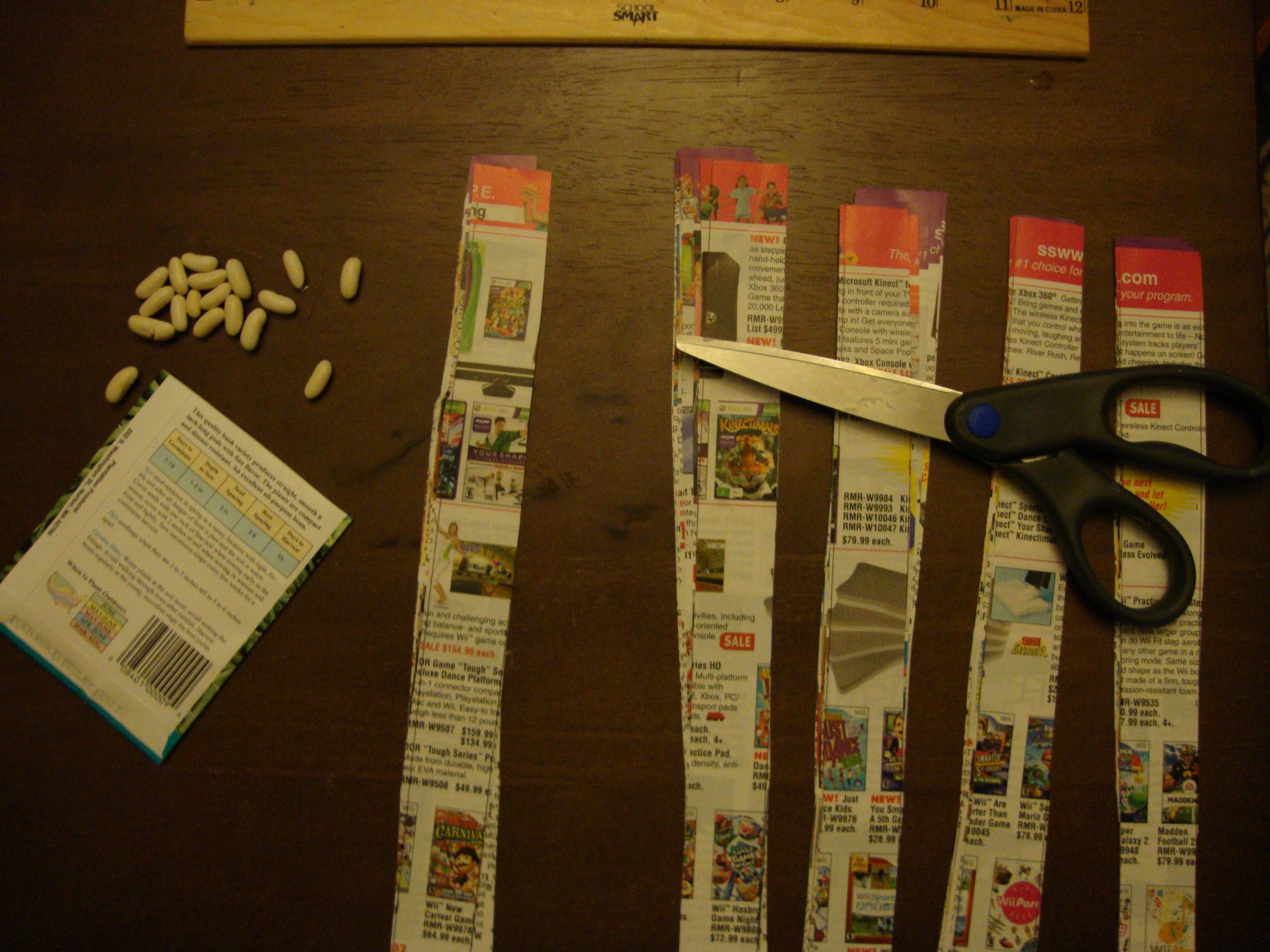 Garden All Year Long With Recycled Paper Seed Strips! : 5 Steps ...