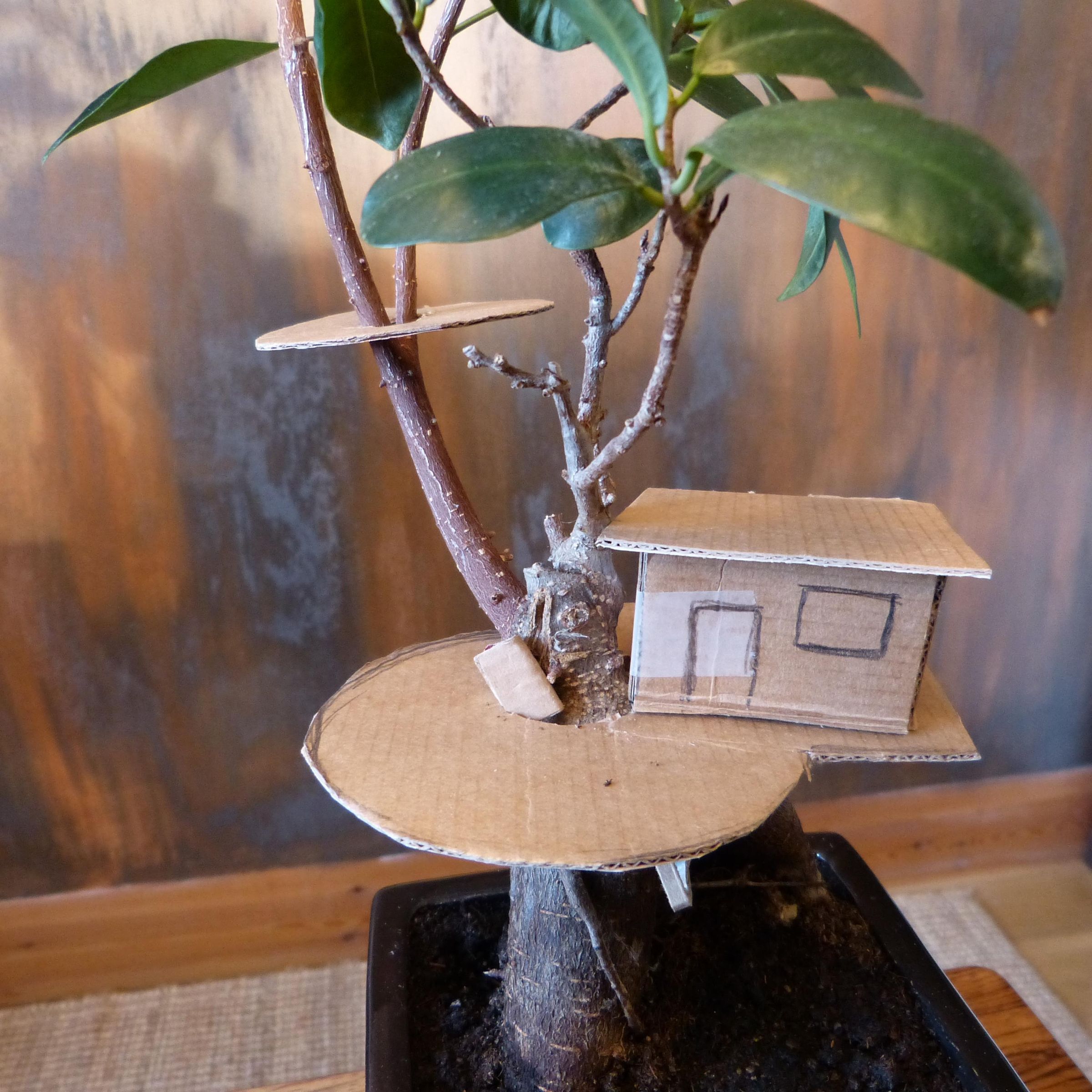 Houseplant Treehouse & Tiny Mouse : 15 Steps (with Pictures ...