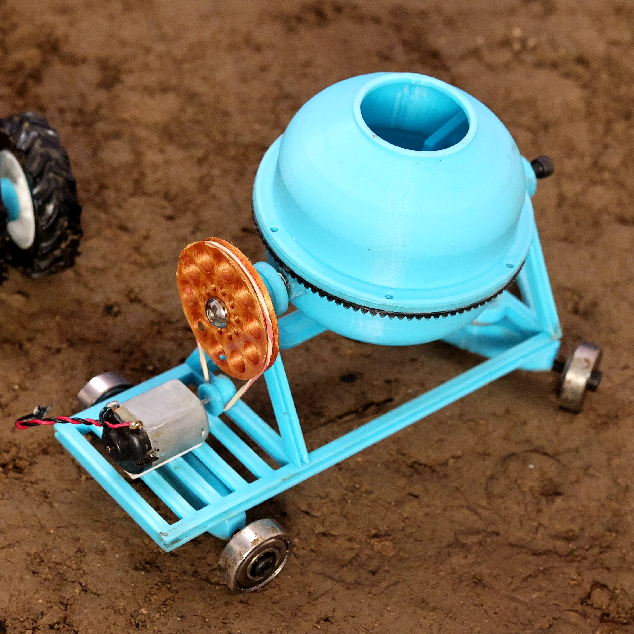 Homemade Concrete Mixer Plans