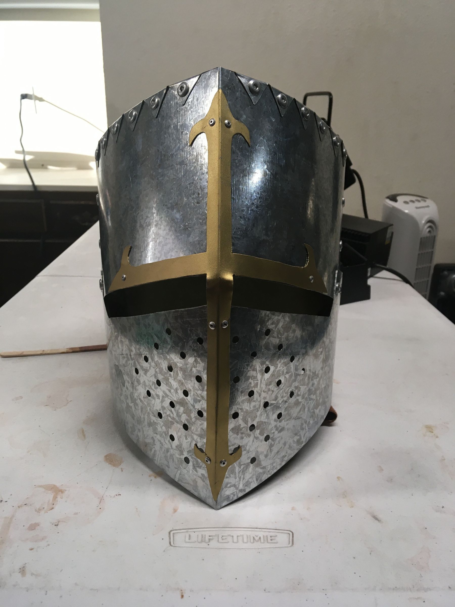 Medieval Crusader Great Helm : 7 Steps (with Pictures) - Instructables