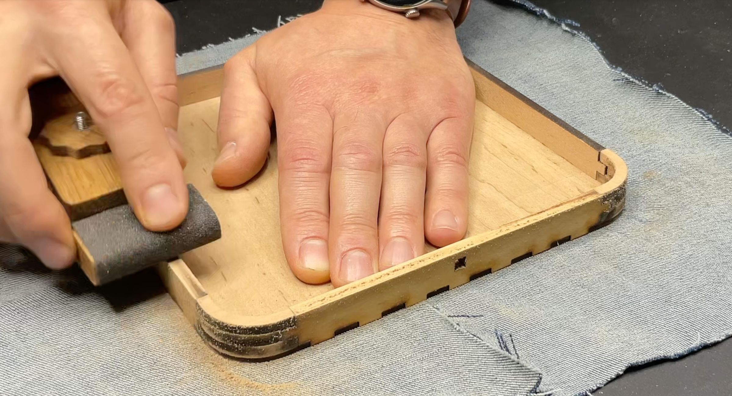 Wooden Mac Mini Tambour Riser Organizer : 27 Steps (with Pictures ...