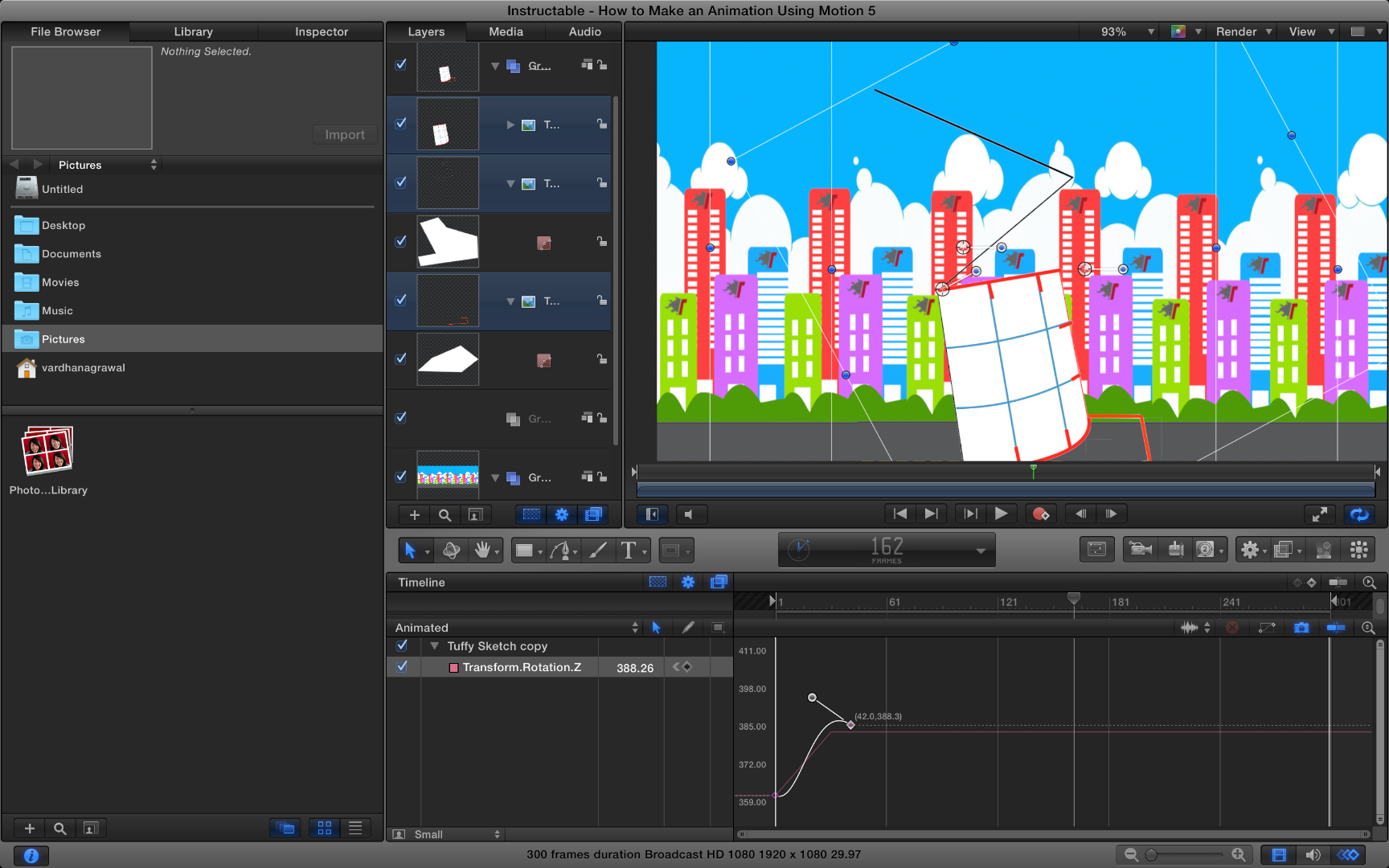 How to Create an Animation in Motion 5 : 7 Steps - Instructables
