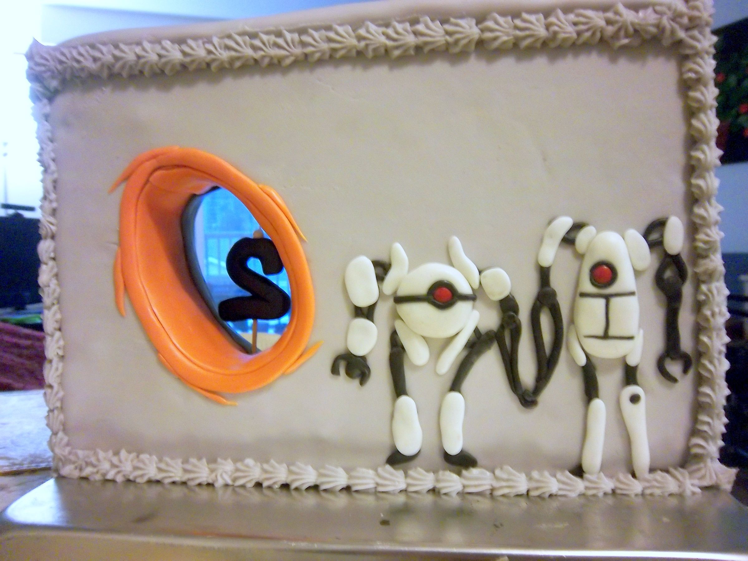 Portal 2 Cake - Instructables