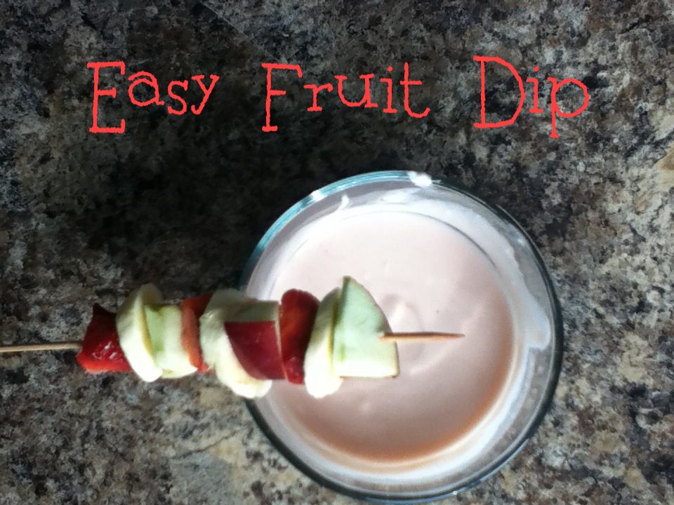 Easy Fruit Dip : 7 Steps (with Pictures) - Instructables