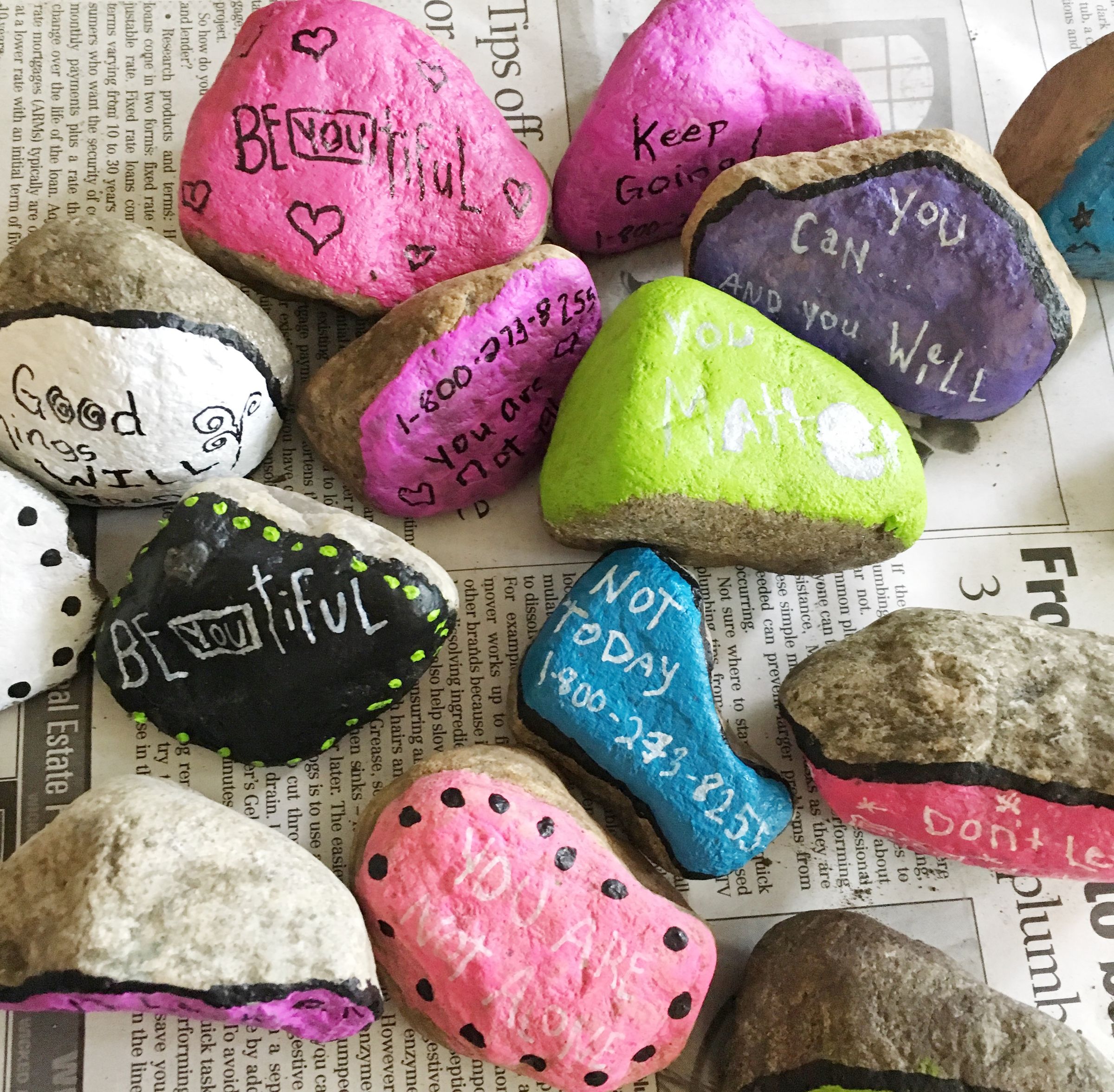 "Pick Me Up" Message Rocks : 6 Steps (with Pictures) - Instructables