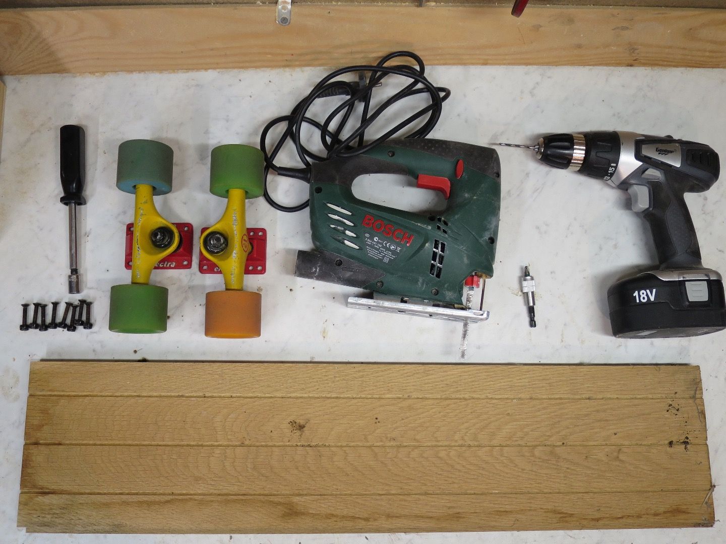 Homemade Skateboard : 3 Steps - Instructables