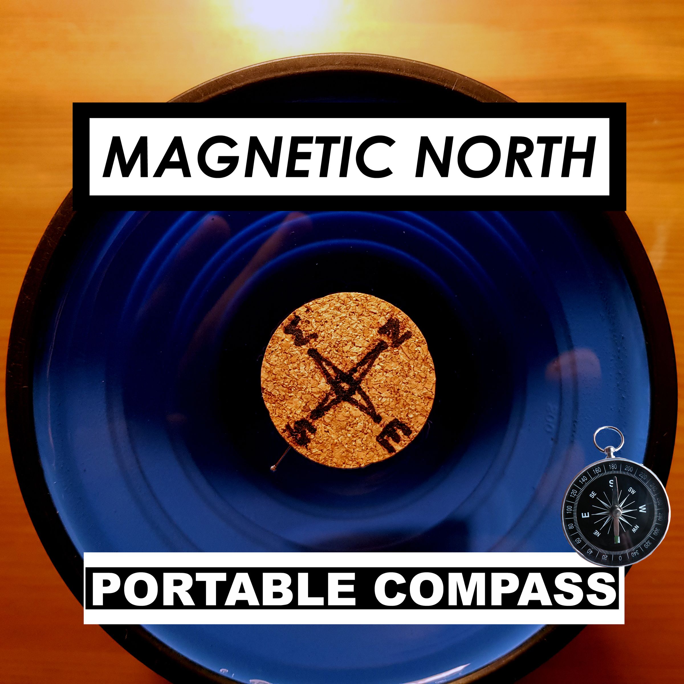 Portable MAGNETIC Compass : 3 Steps - Instructables