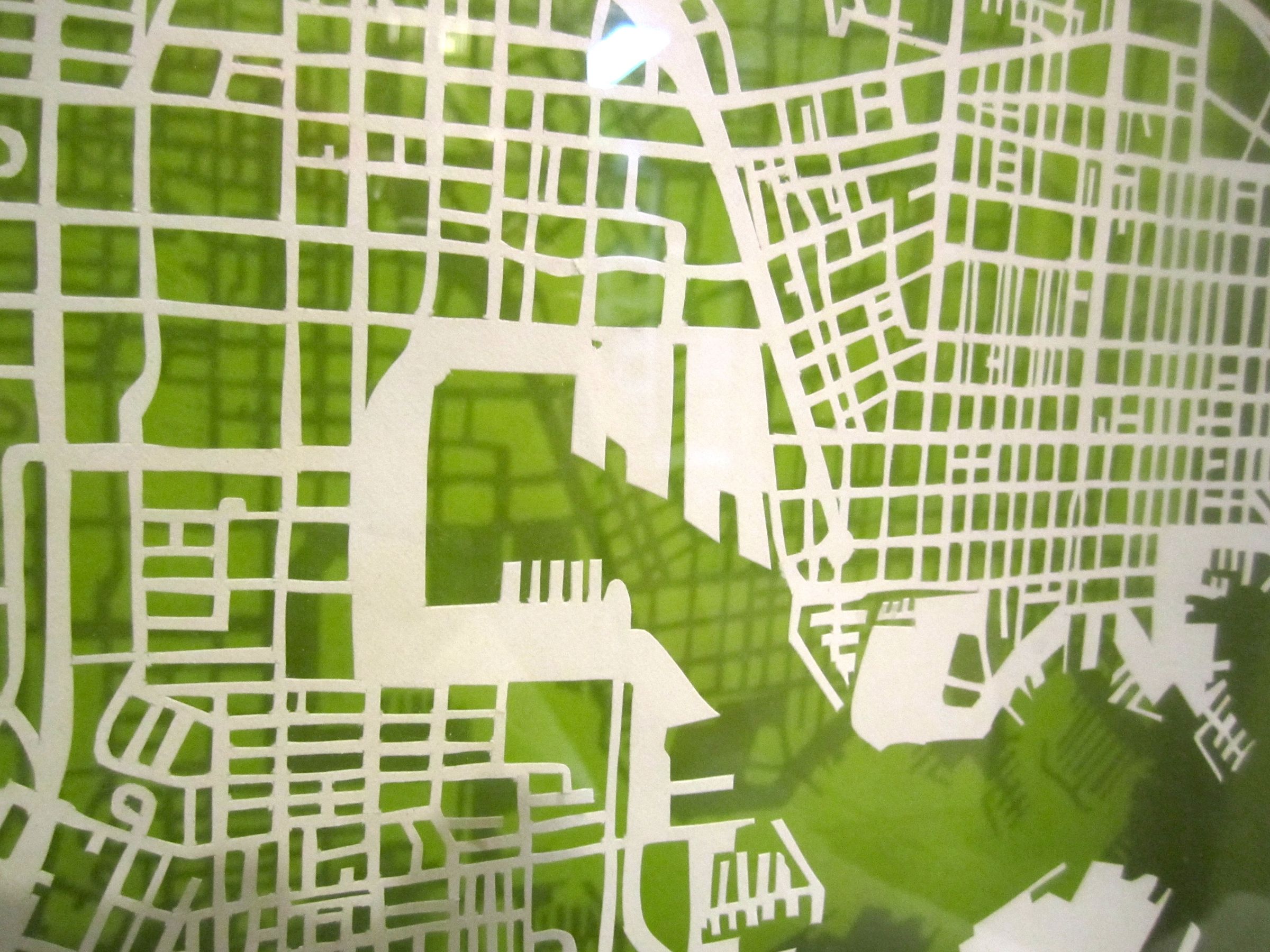 Cutting a Path - No Laser Paper Cut Map : 4 Steps (with Pictures ...