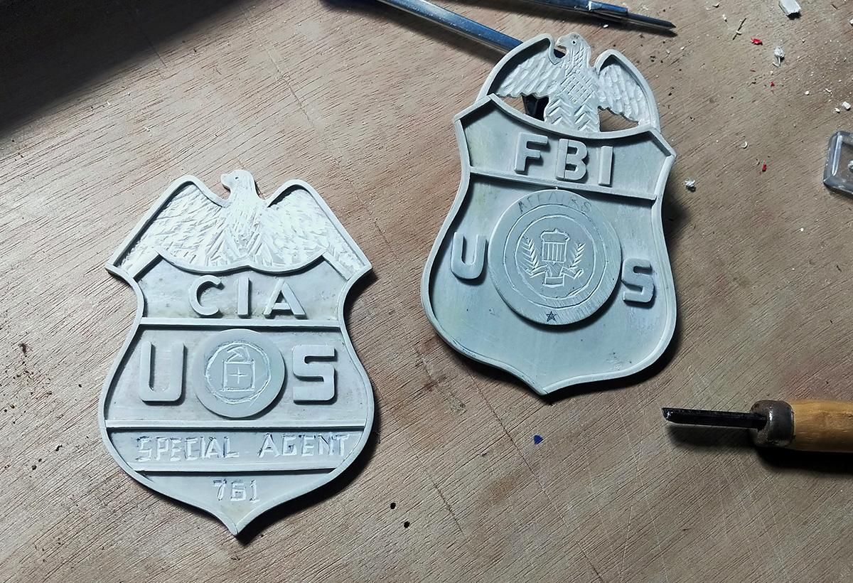 FBI - CIA Badges : 15 Steps (with Pictures) - Instructables