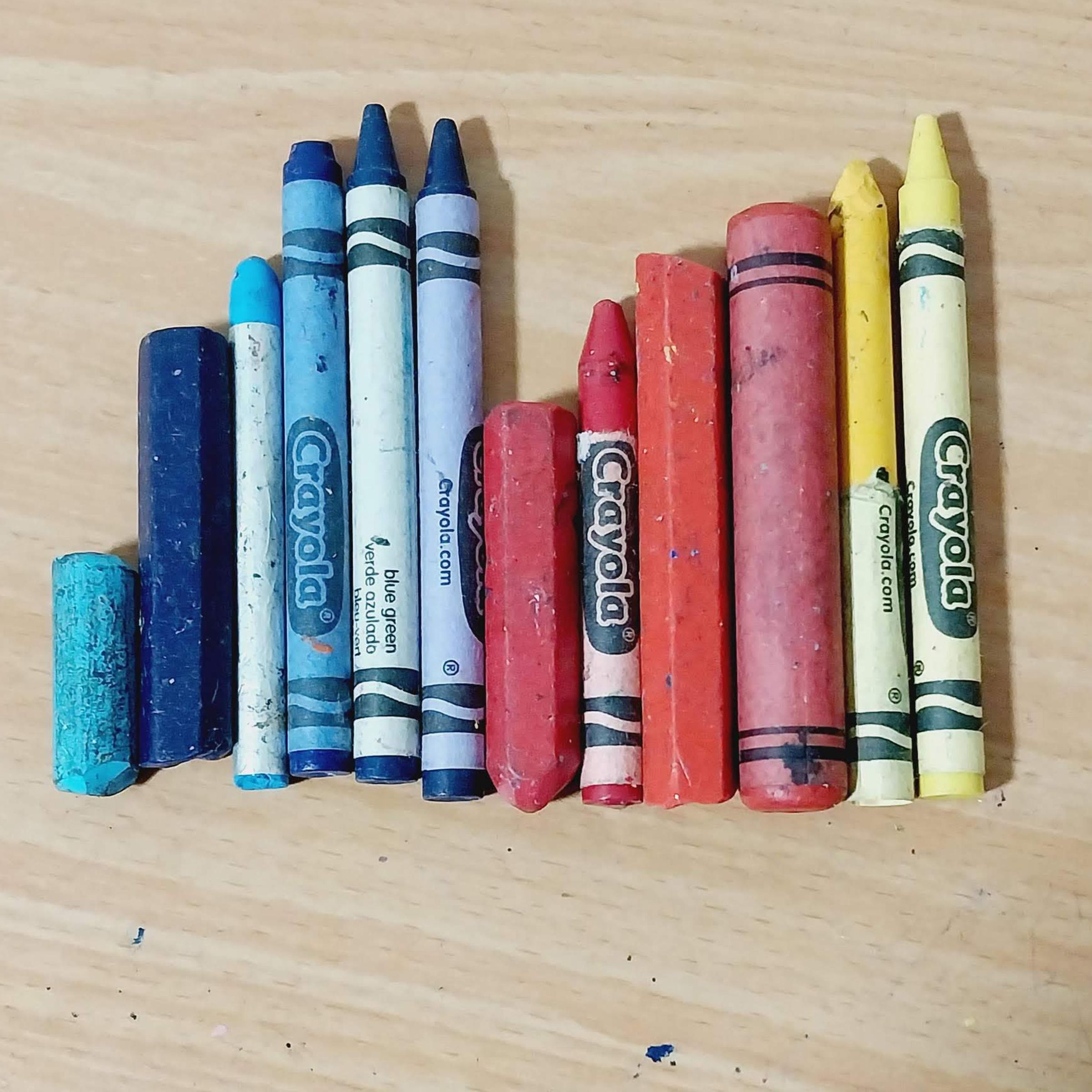 Broken Yellow Crayon