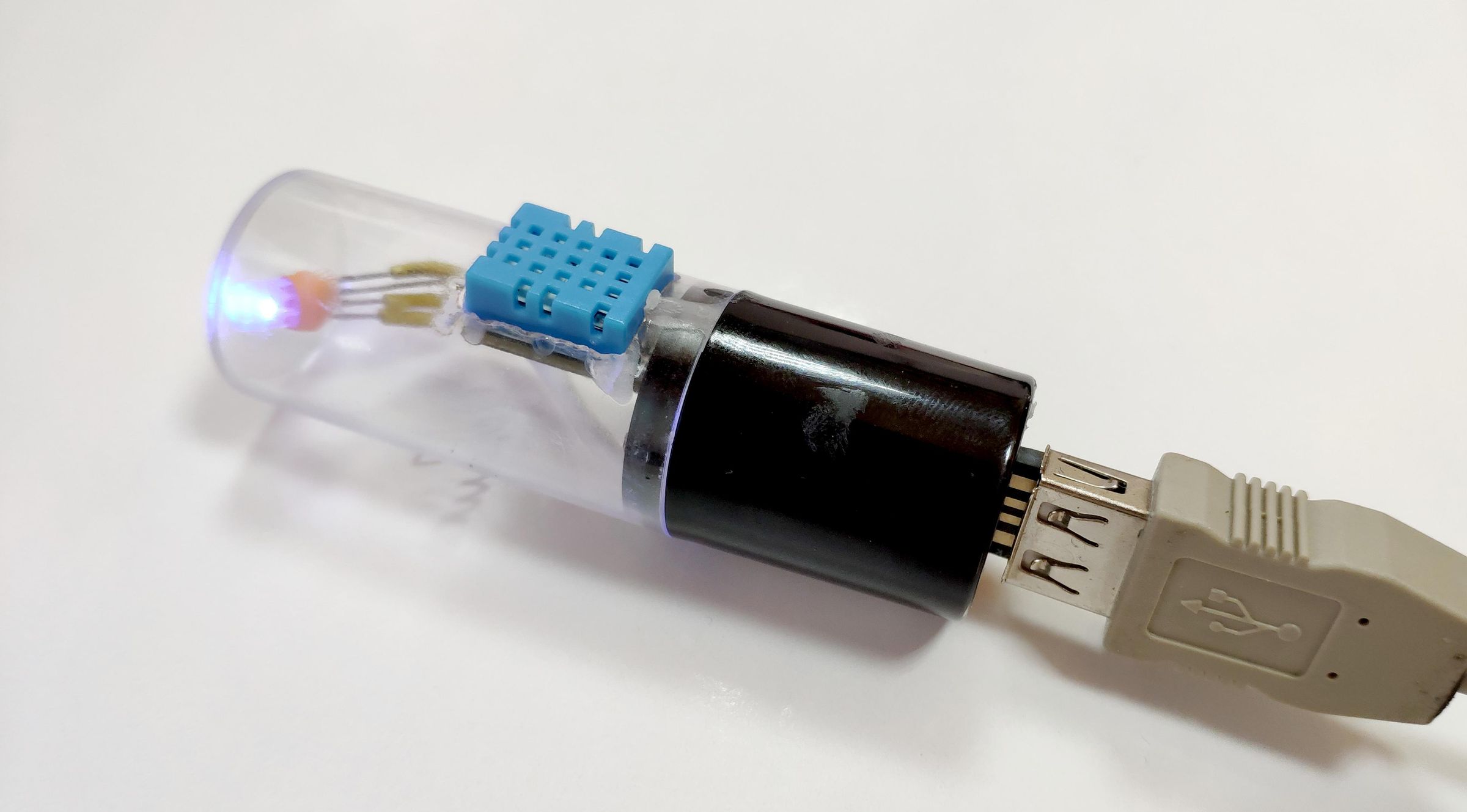 Temperature-Humidity Monitoring Using Digispark USB and RGB Led ...