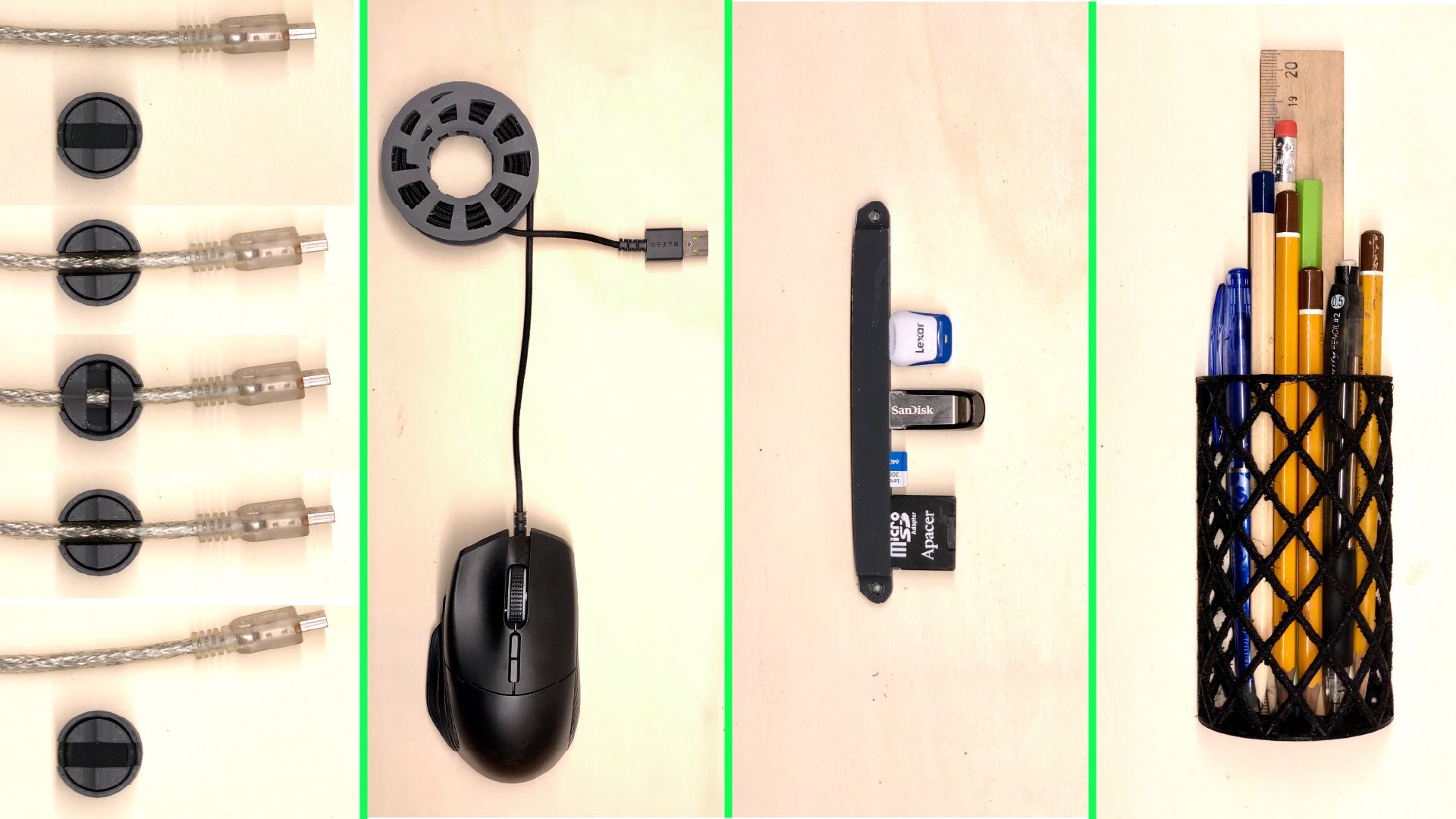 4 PRACTICAL Office 3D Prints (Customizable) : 5 Steps - Instructables