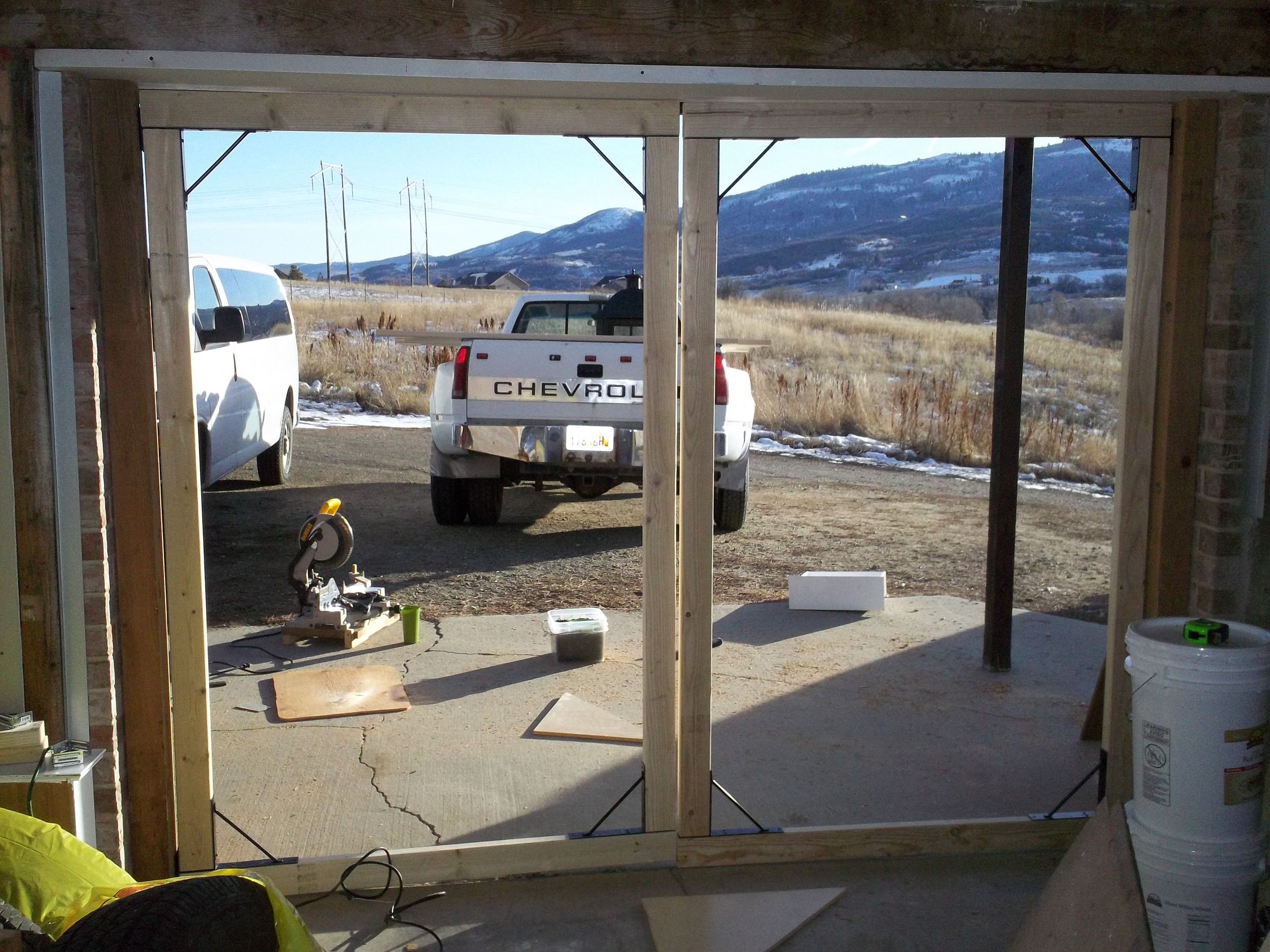 Homemade "Carriage House" Garage Doors : 14 Steps (with Pictures ...
