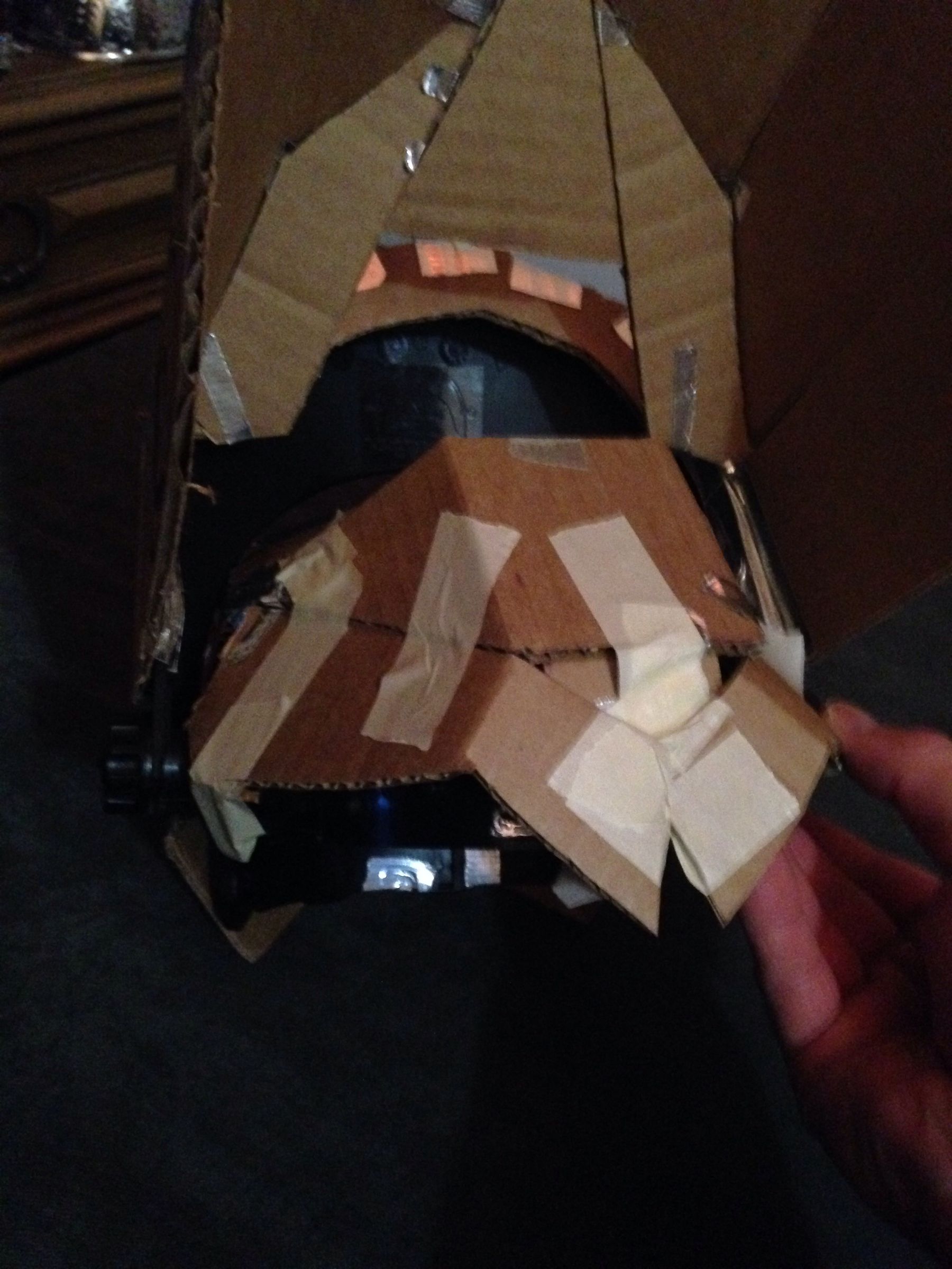 10 Easy Steps to a Cardboard Helmet : 10 Steps - Instructables