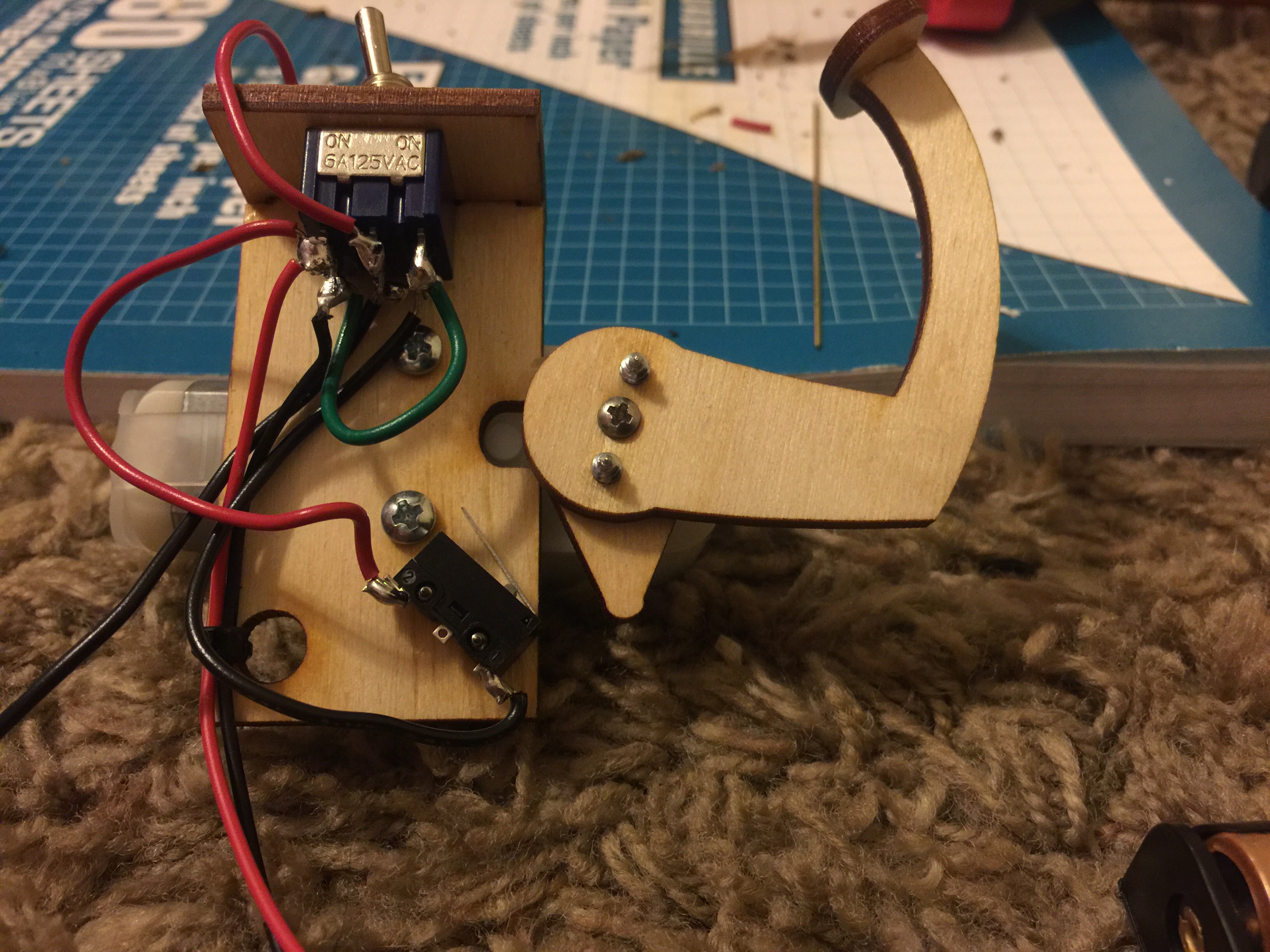 Useless Machine - Complete Plans and Hardware Sources : 26 Steps ...