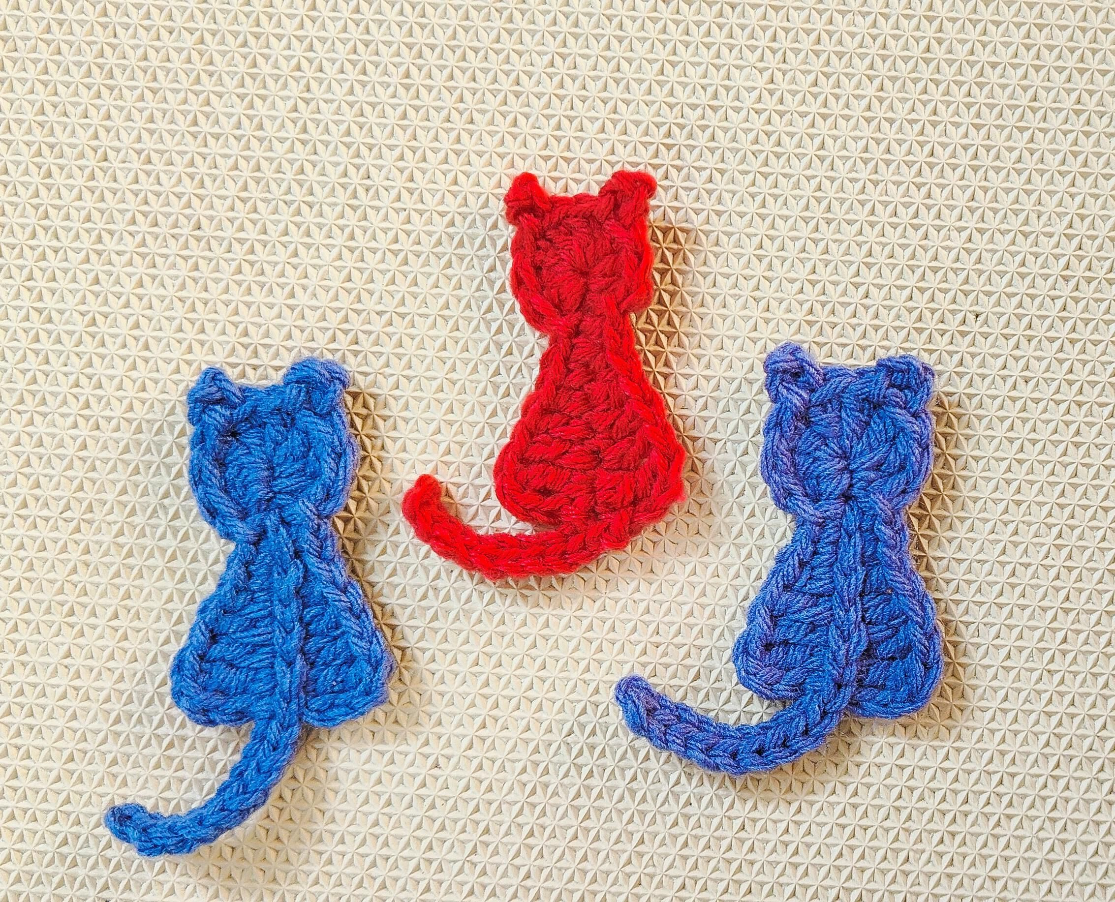 Crochet Cat Applique With Starting Chains : 6 Steps (with Pictures ...