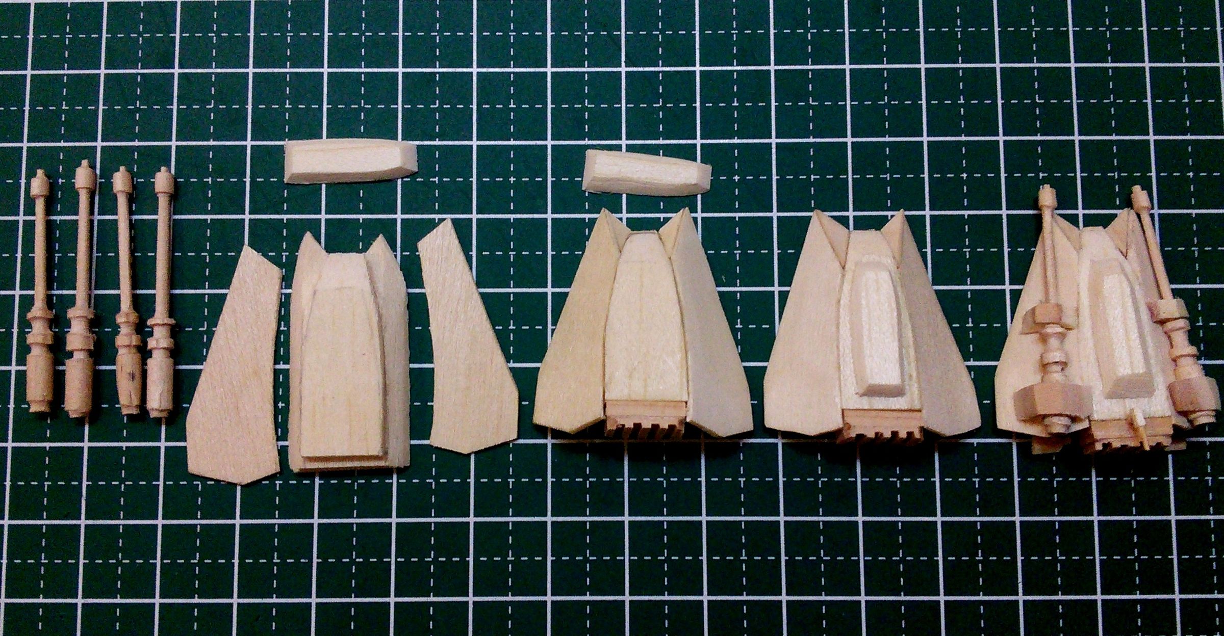 Mini Rebel Snowspeeder Popsicle Stick Model : 5 Steps (with Pictures ...