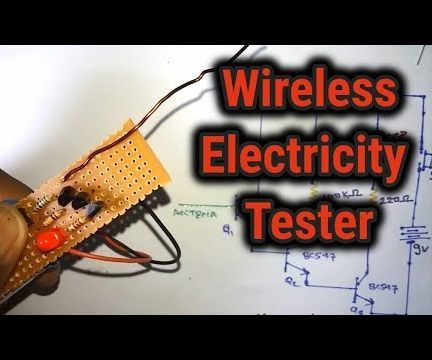 Simple Wireless Electricity Tester - Instructables
