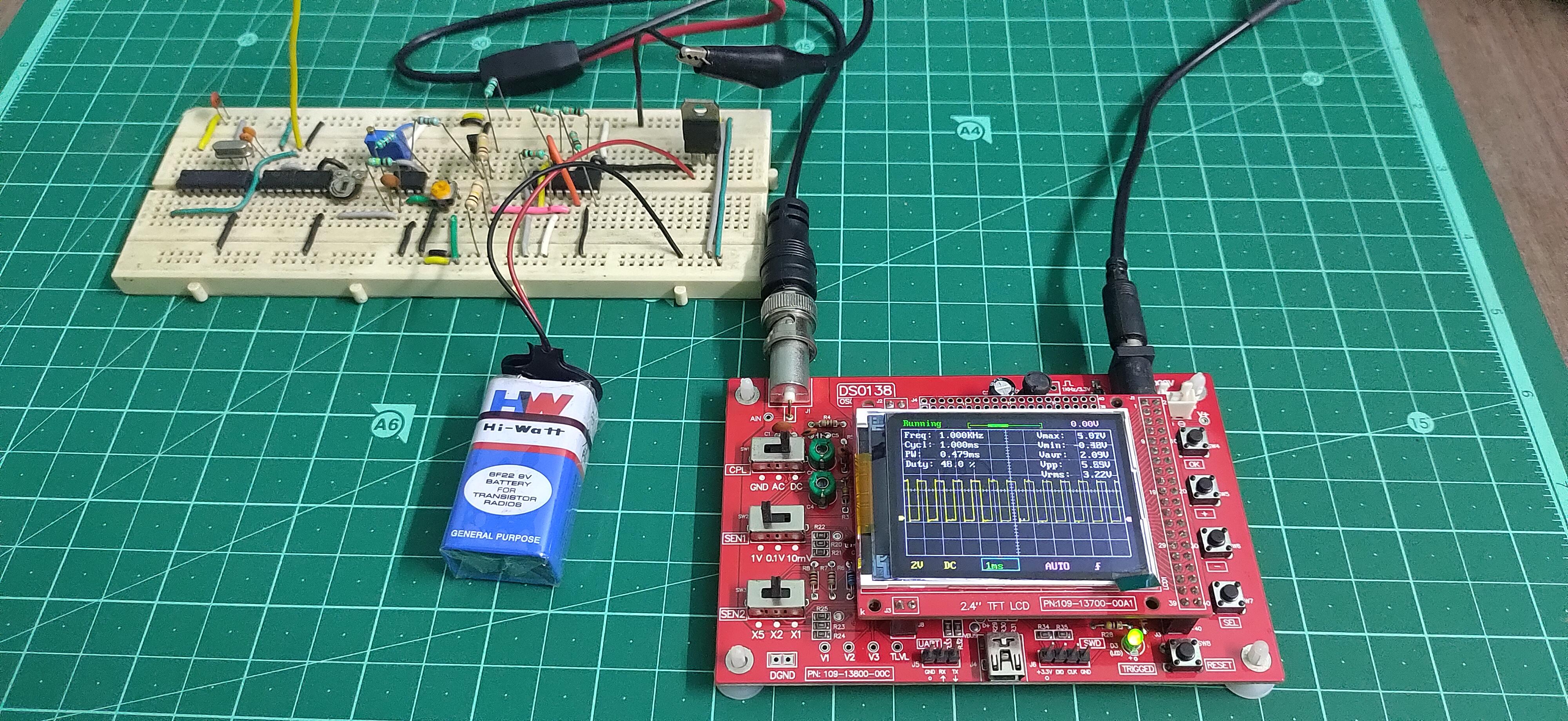 TL494 Working With a Crystal || Generate Perfect 50Hz Modified Square ...