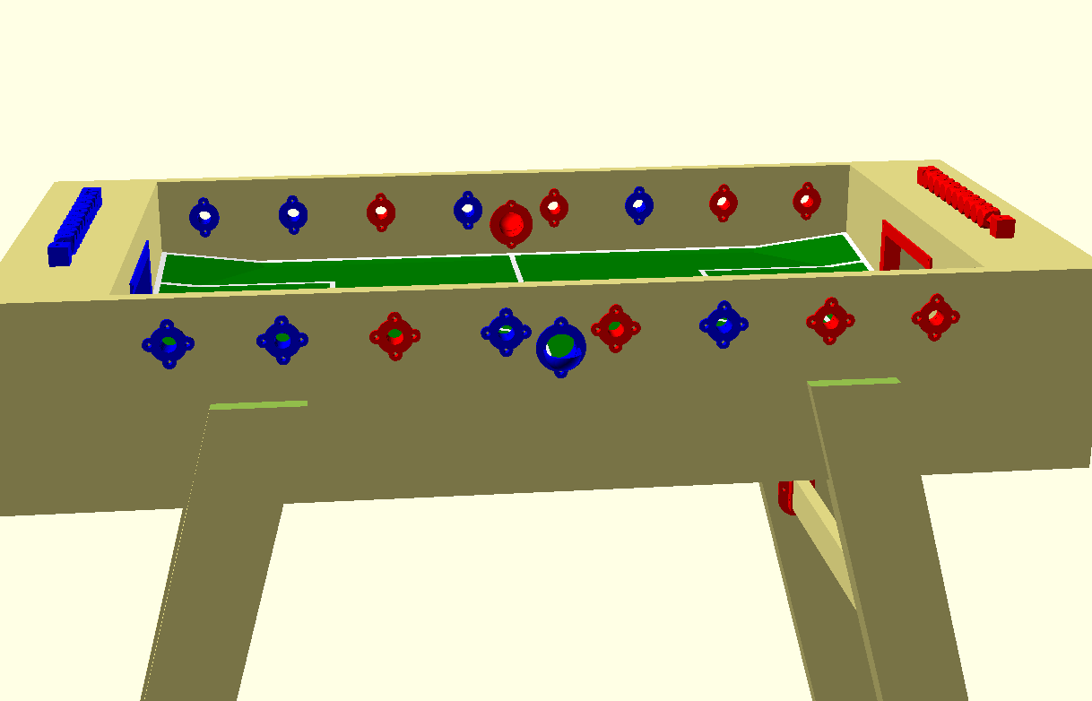 Kid-Sized DIY Foosball Table : 20 Steps (with Pictures) - Instructables