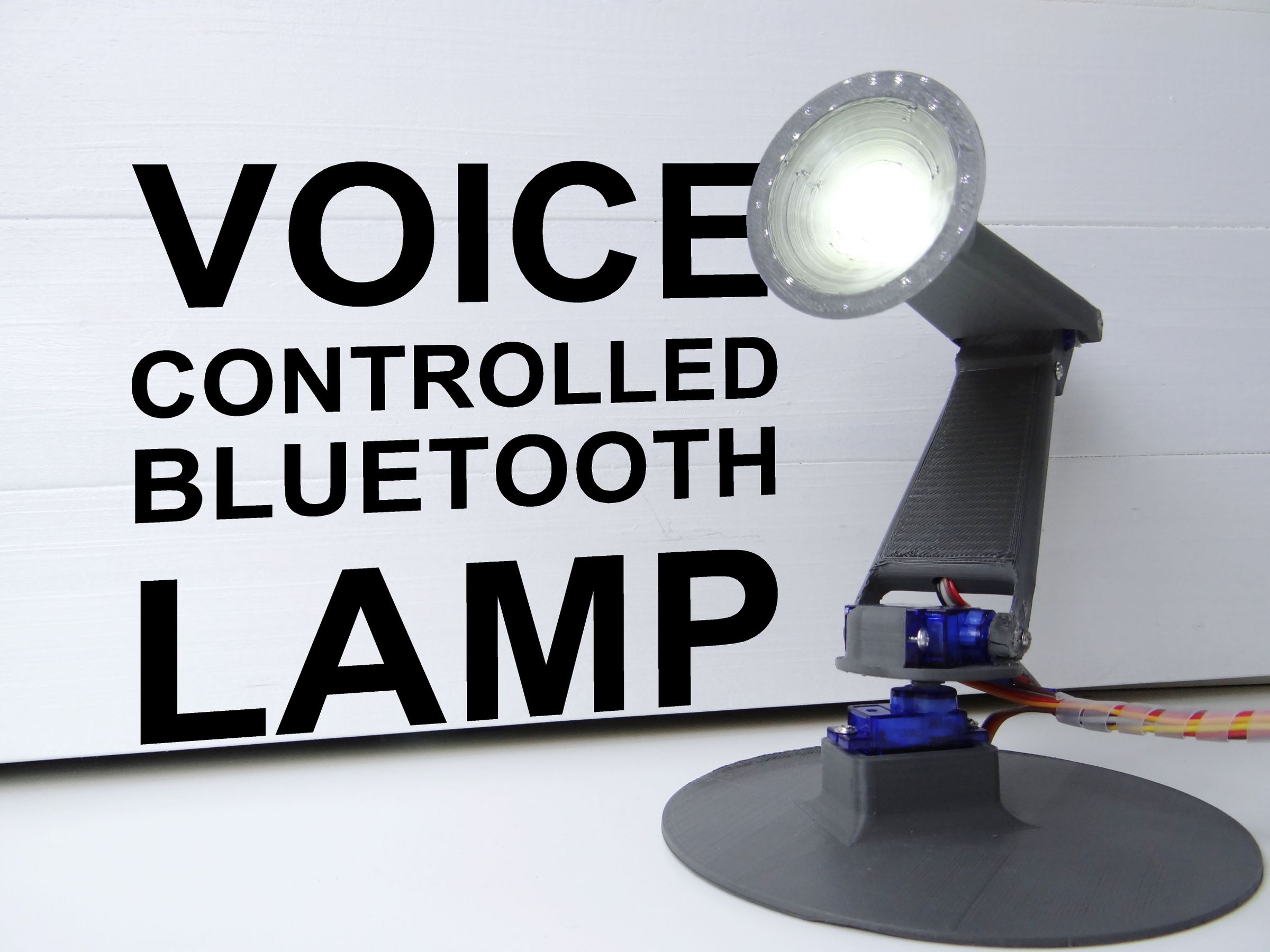 Bluetooth Voice Controlled Moving Lamp : 16 Steps (with Pictures ...