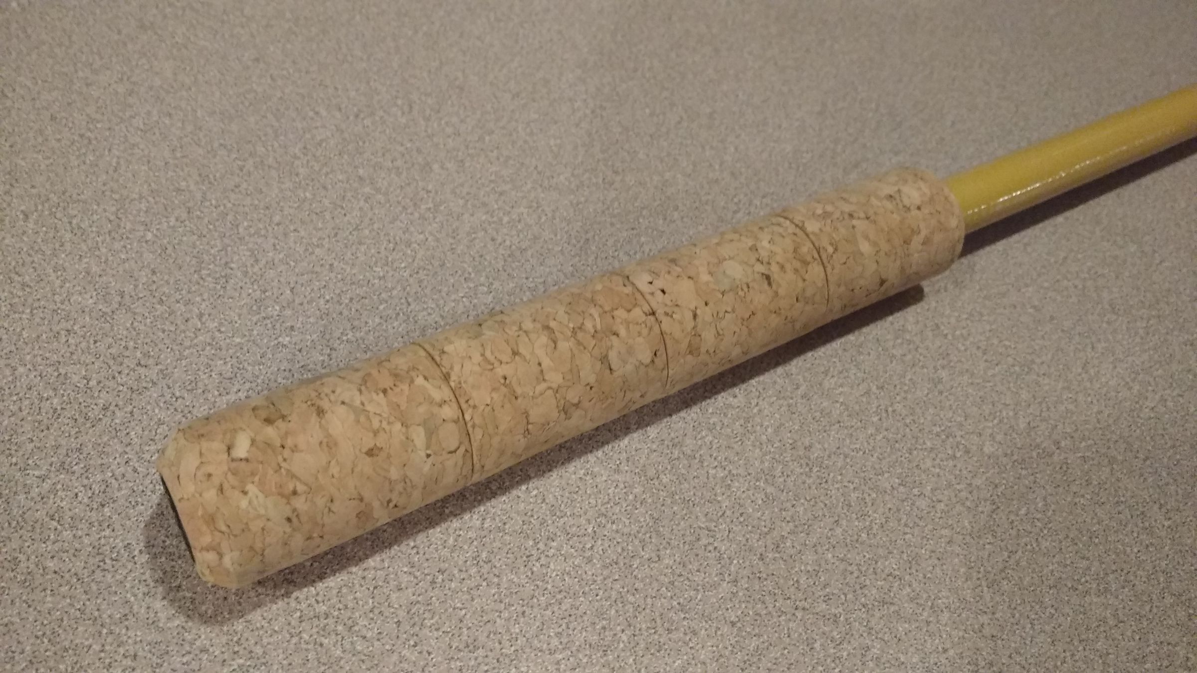 Wine Cork Fishing Rod Grip Made on a Metalworking Lathe : 9 Steps (with ...