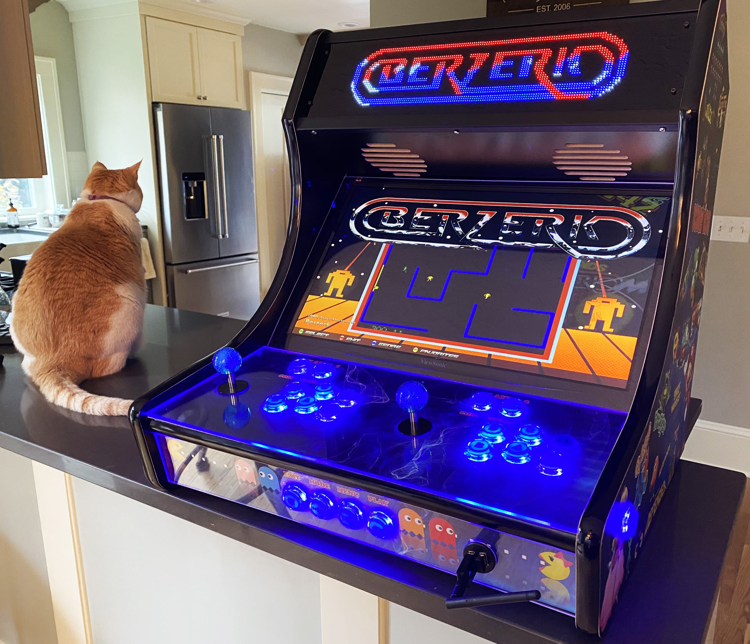 Arcade Machine With Changing LED Marquee : 5 Steps (with Pictures ...