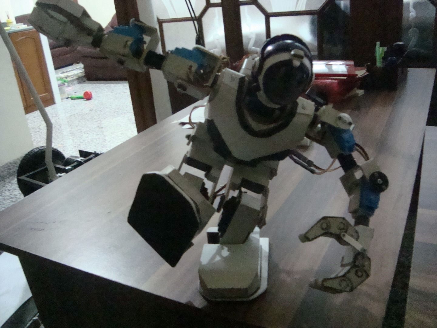 Making a Lowcost Humanoid Robot Made From PVC Water Pipe Material ...
