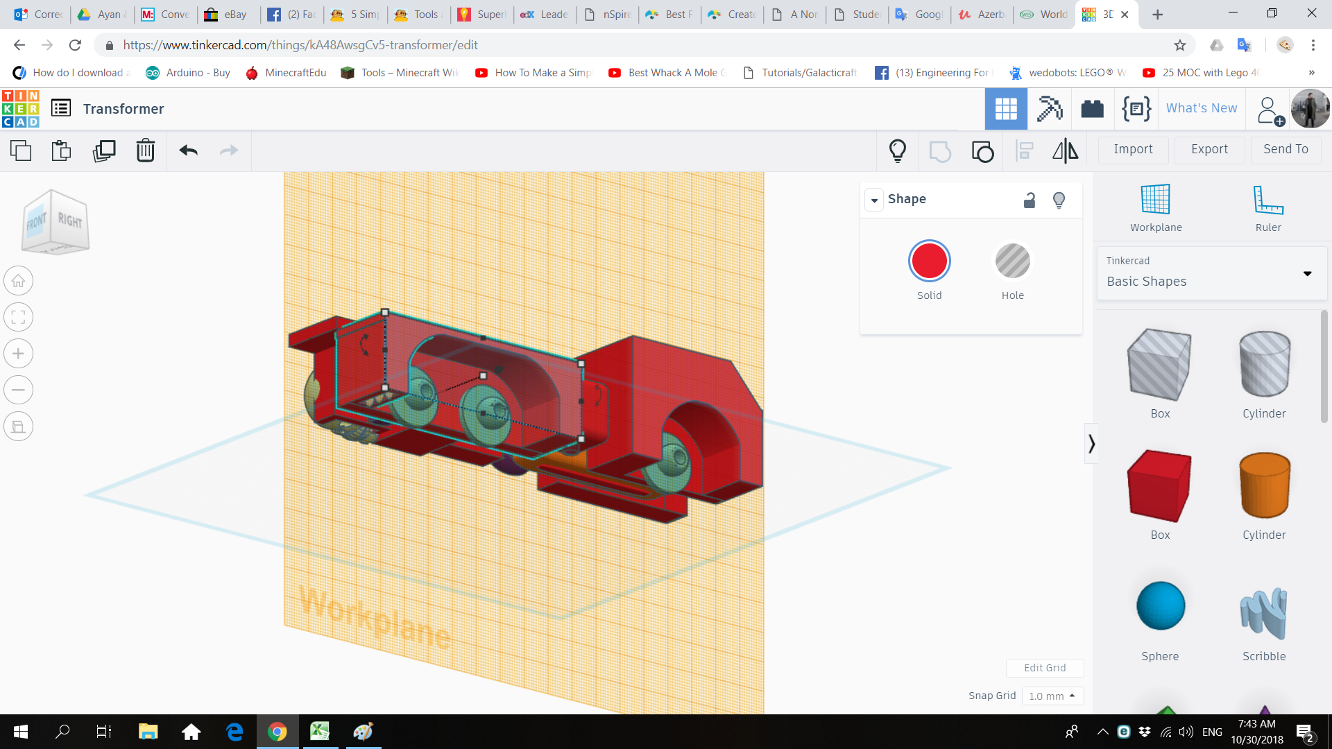 Creating a Transformer With Tinkercad : 15 Steps (with Pictures) - Instructables