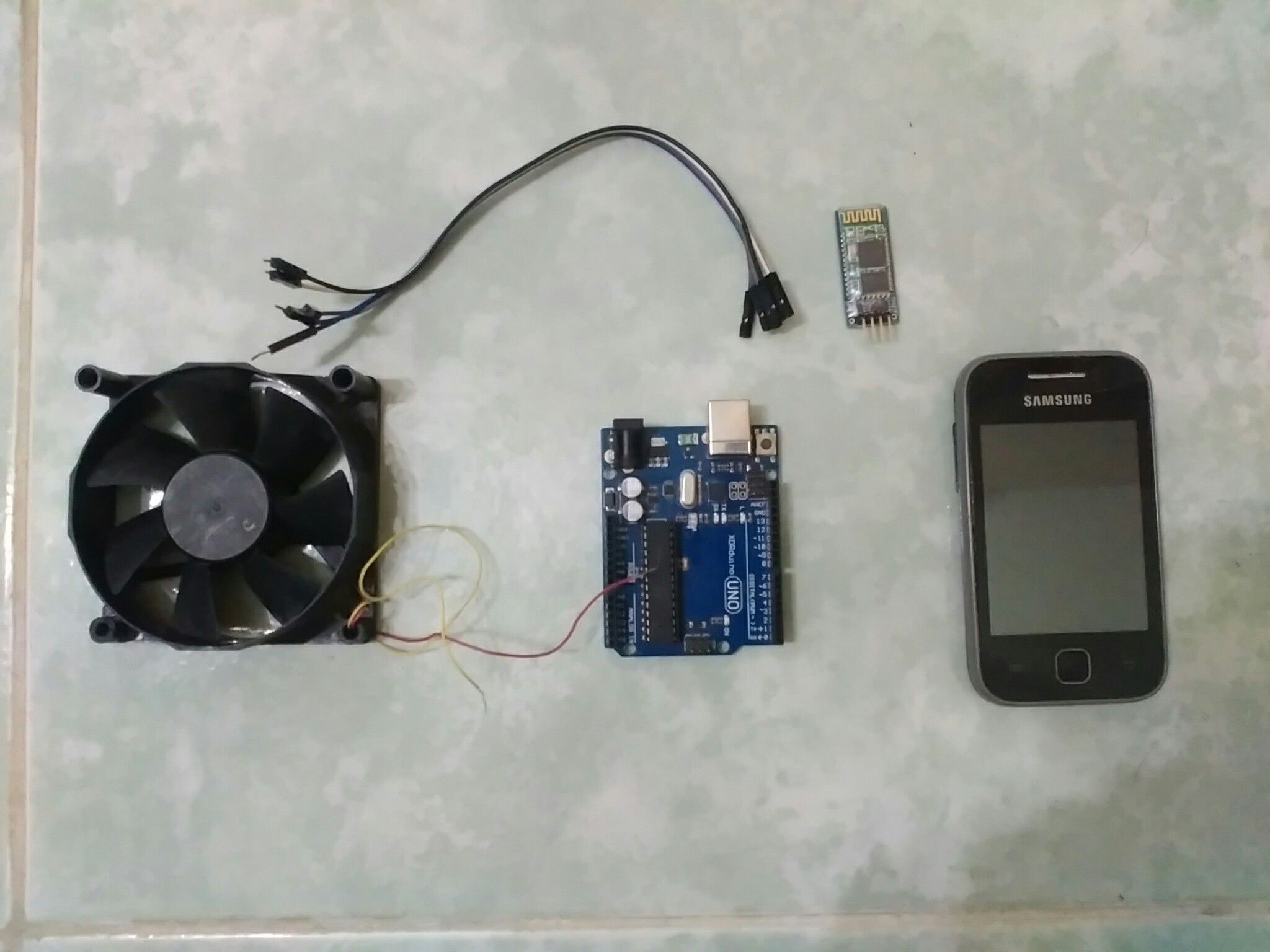 Arduino Bluetooth PC Fan Wind Sensor With RemoteXY : 6 Steps (with ...