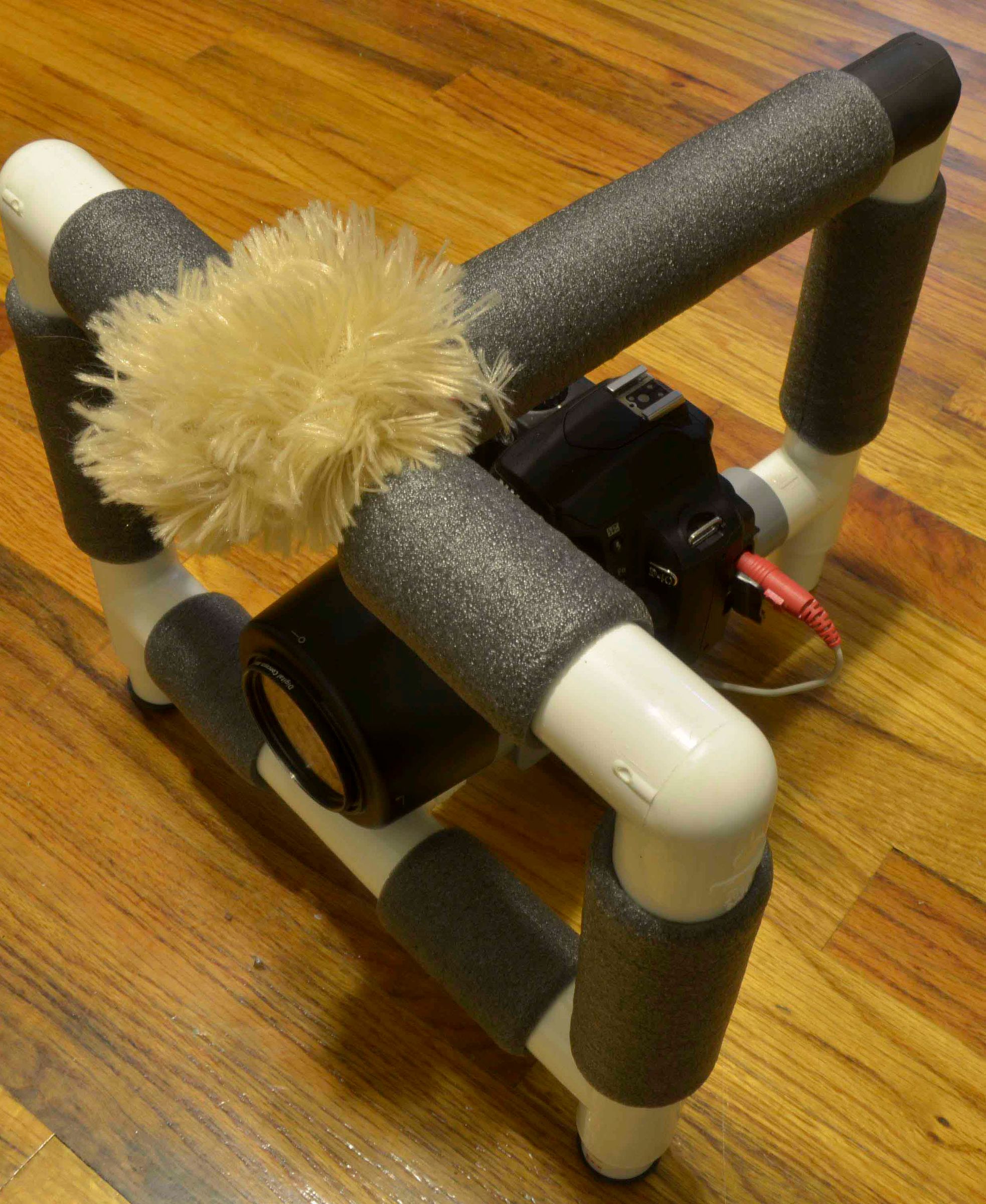 Making a Steady Cam Type Rig for Your HD Vid Capable DSLR : 10 Steps ...
