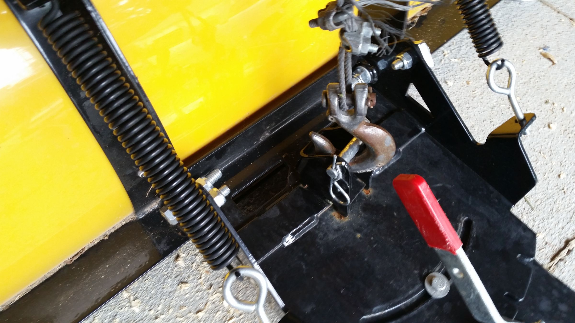 ATV Snow Plow Rafter Storage : 7 Steps (with Pictures) - Instructables