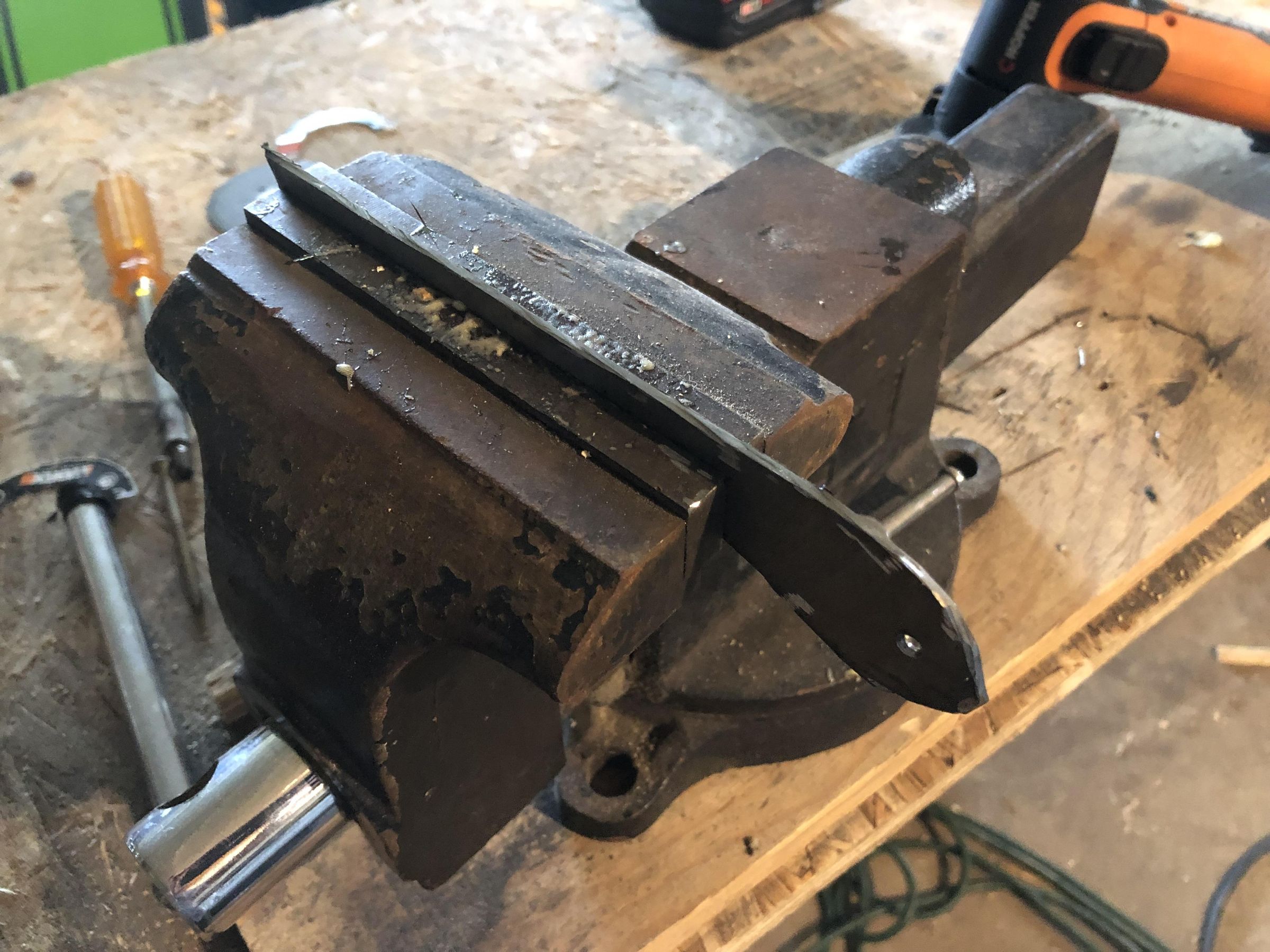 Diy Saw Blade Knife Concept : 7 Steps (with Pictures) - Instructables