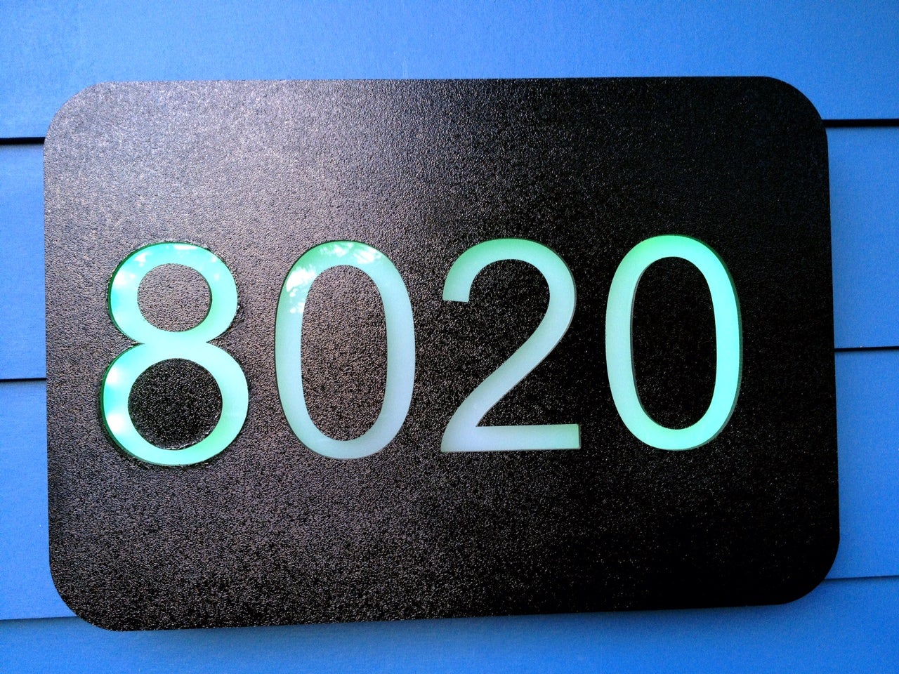 LED House Numbers - Change Color Daily - Arduino Powered : 7 Steps ...