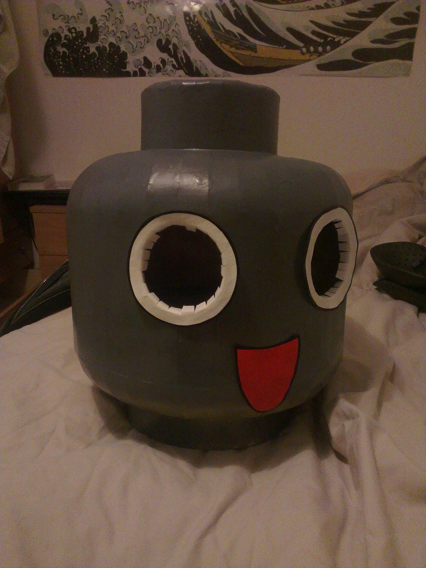 Chuck Greene Cosplay (With Servbot Lego Mask) : 8 Steps (with Pictures ...