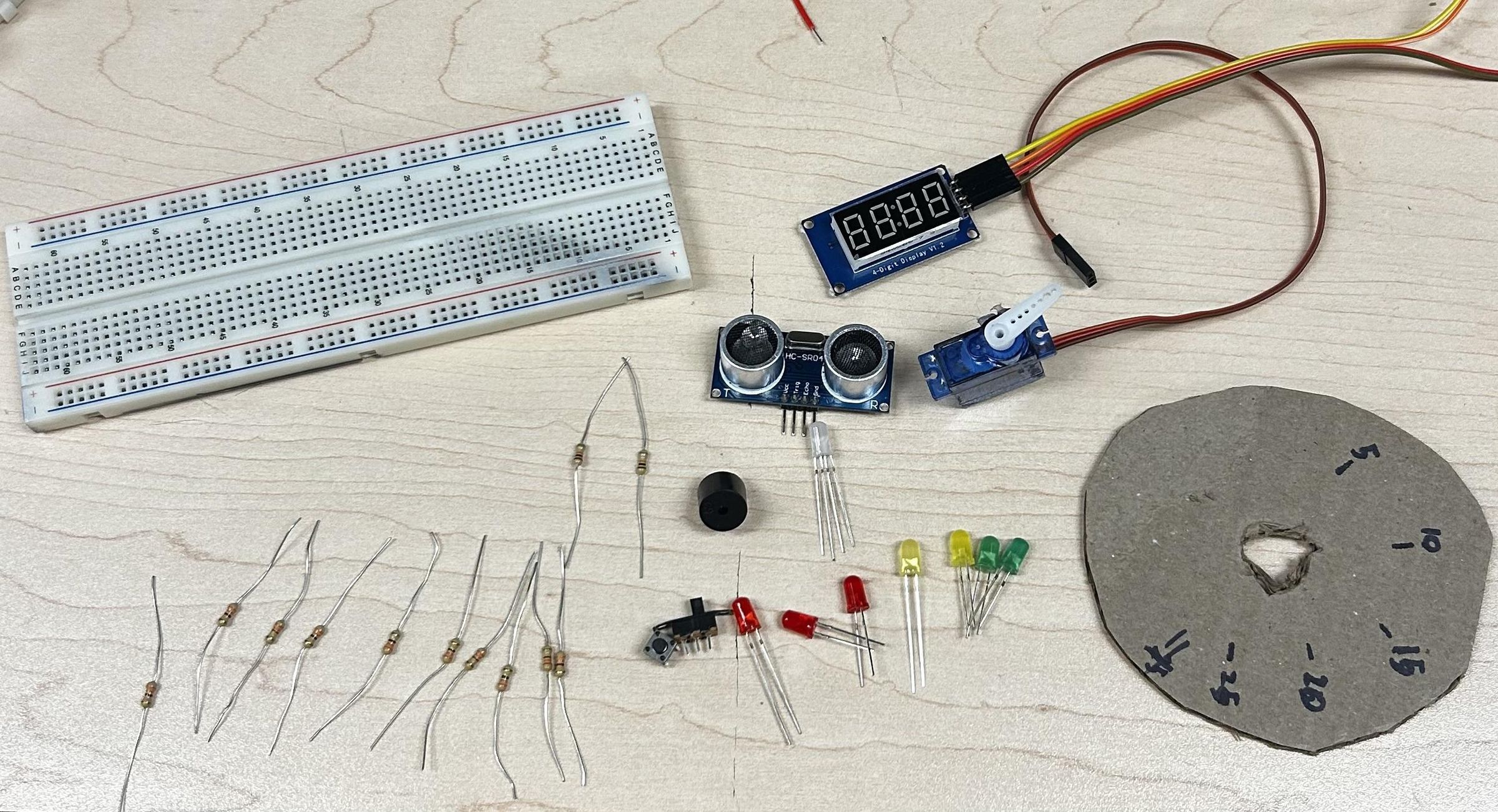 Ultrasonic Distance Alarm System : 4 Steps - Instructables