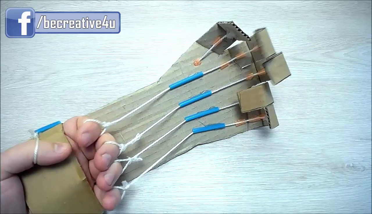 How to Make a Robotic Arm at Home Out of Cardboard : 7 Steps ...