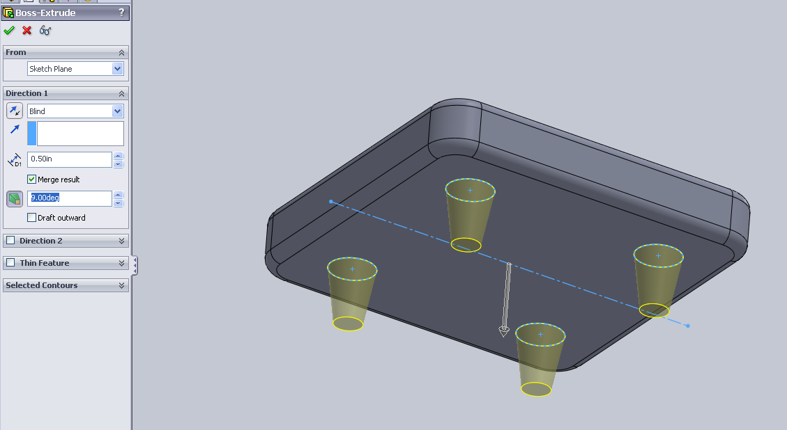 How to Make a Small Container in SolidWorks 2011 : 8 Steps - Instructables
