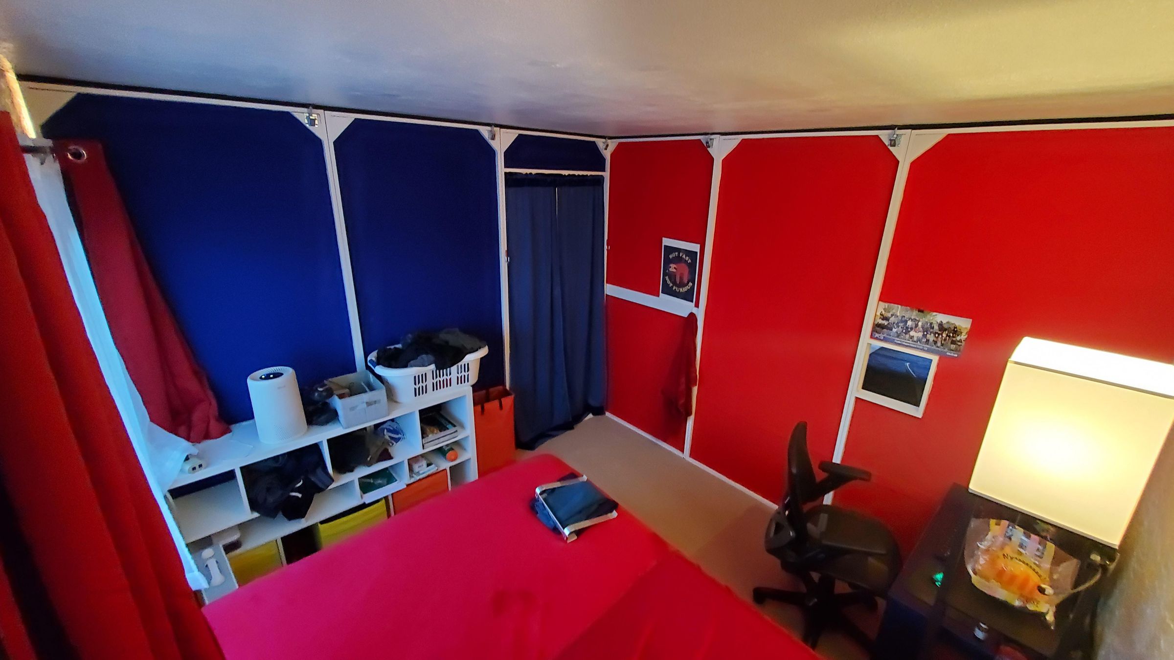 Lightweight Room Dividers, a Temporary Wall for Renters : 13 Steps ...