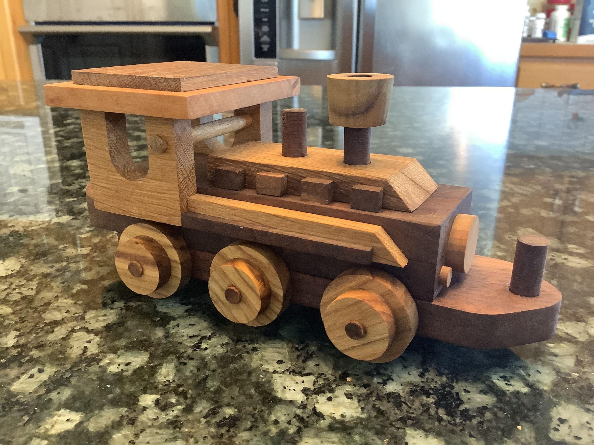 Miniature Wooden Train - 7 Car Set : 10 Steps (with Pictures ...