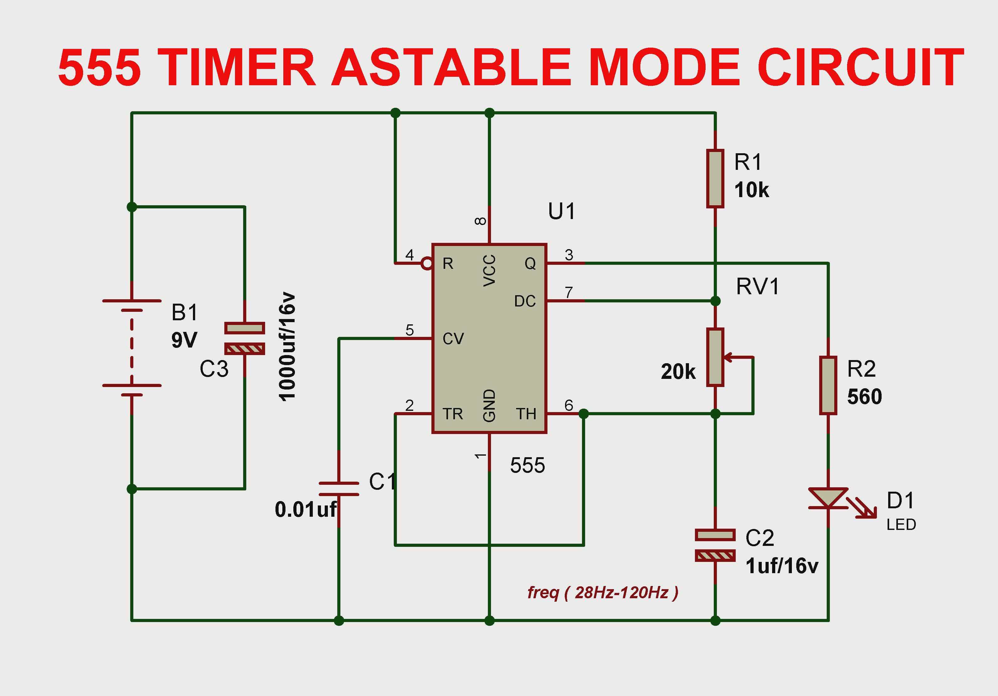 555 Timer Delay Circuit : 10 Steps - Instructables