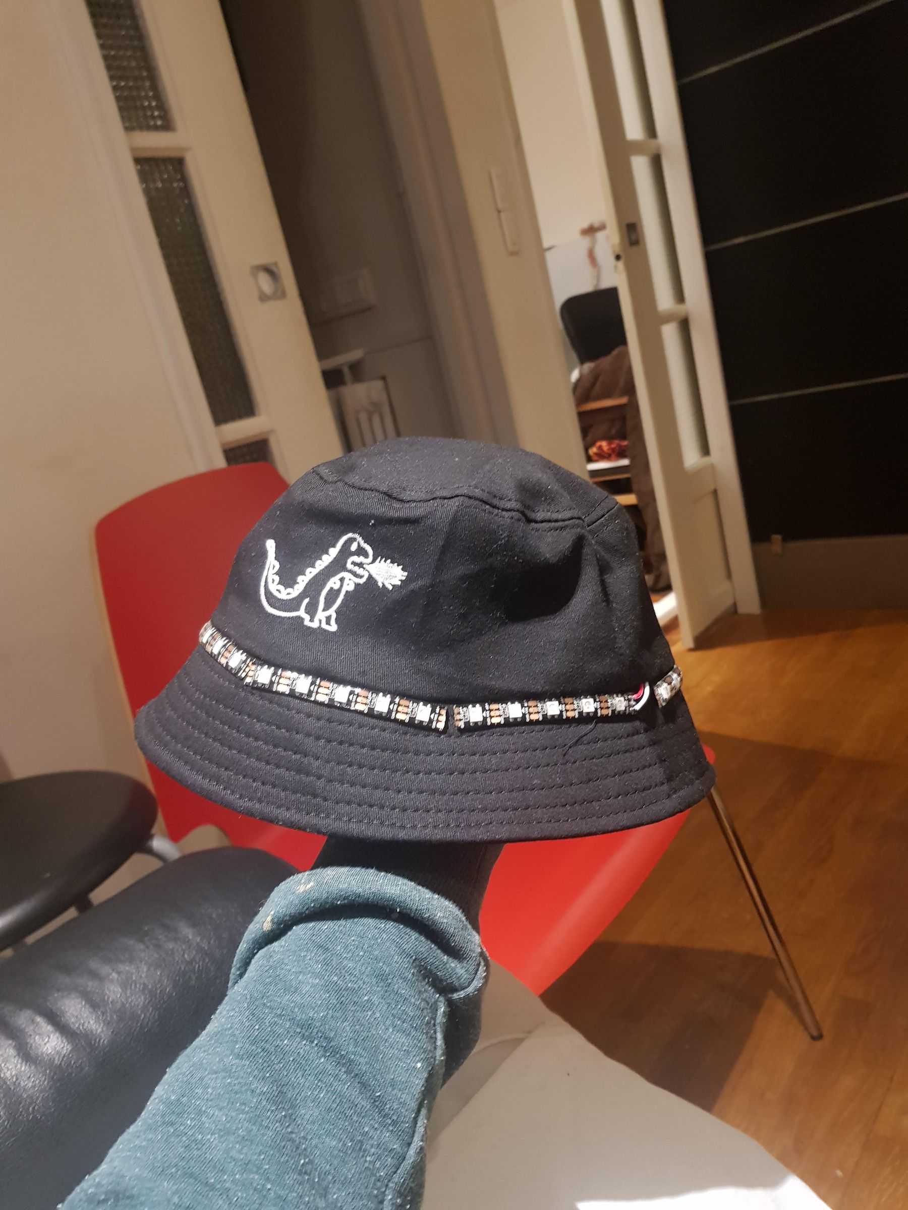 Sound Reactive LEDs Bucket Hat : 6 Steps (with Pictures) - Instructables