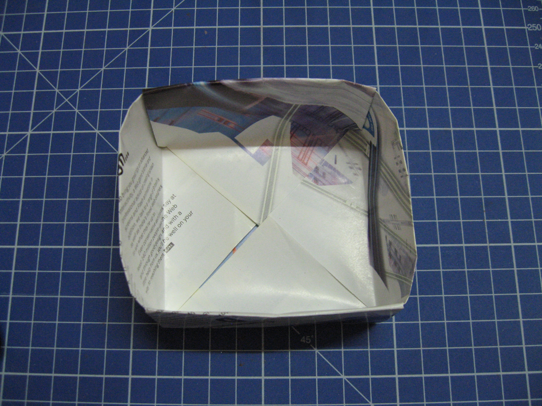 Boil Water or Cook Rice in an Origami Paper Box : 9 Steps (with ...